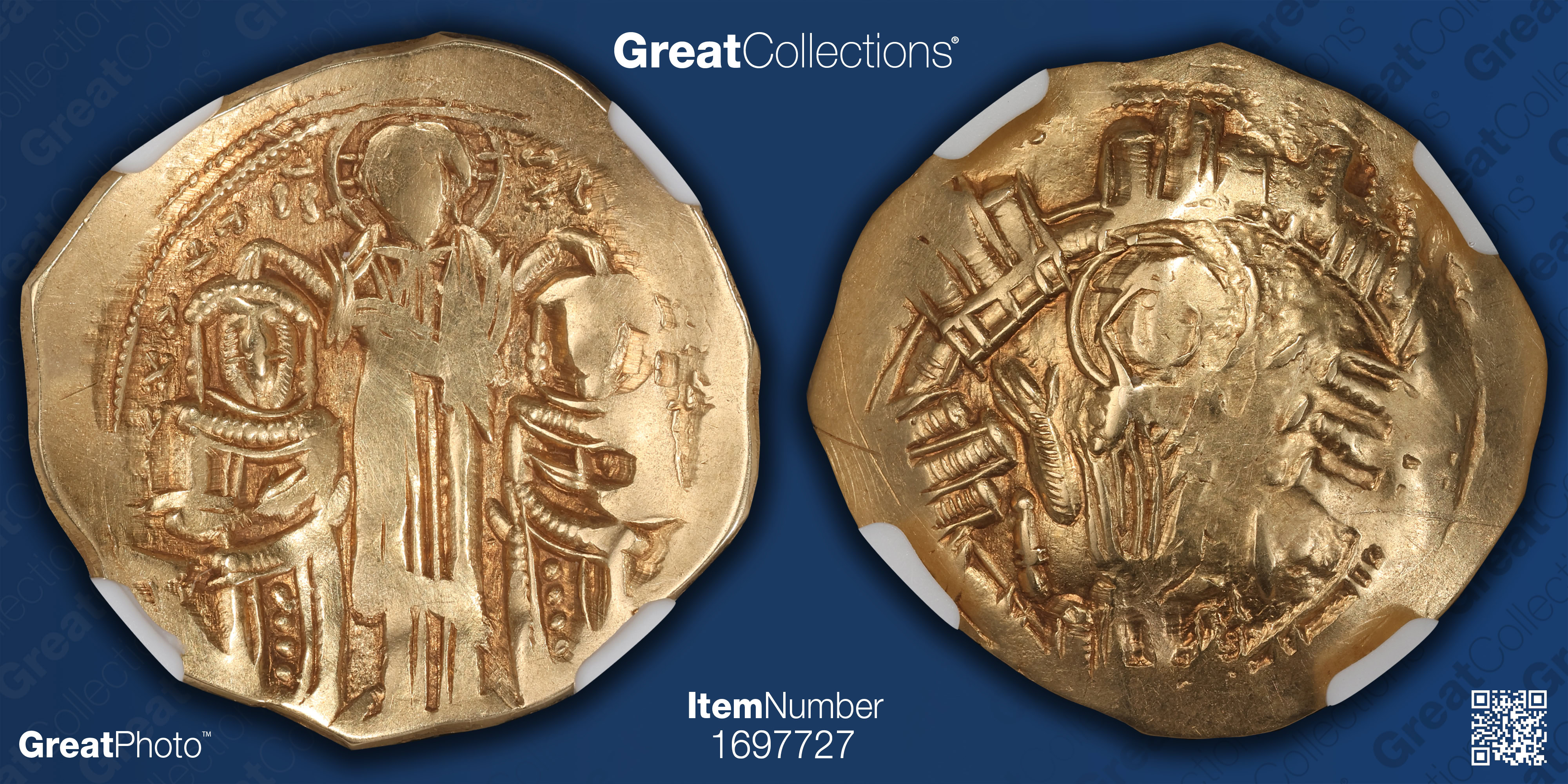 Ancient Byzantine Empire, Andronicus II and Michael IX (A.D. 1282-1328 ...