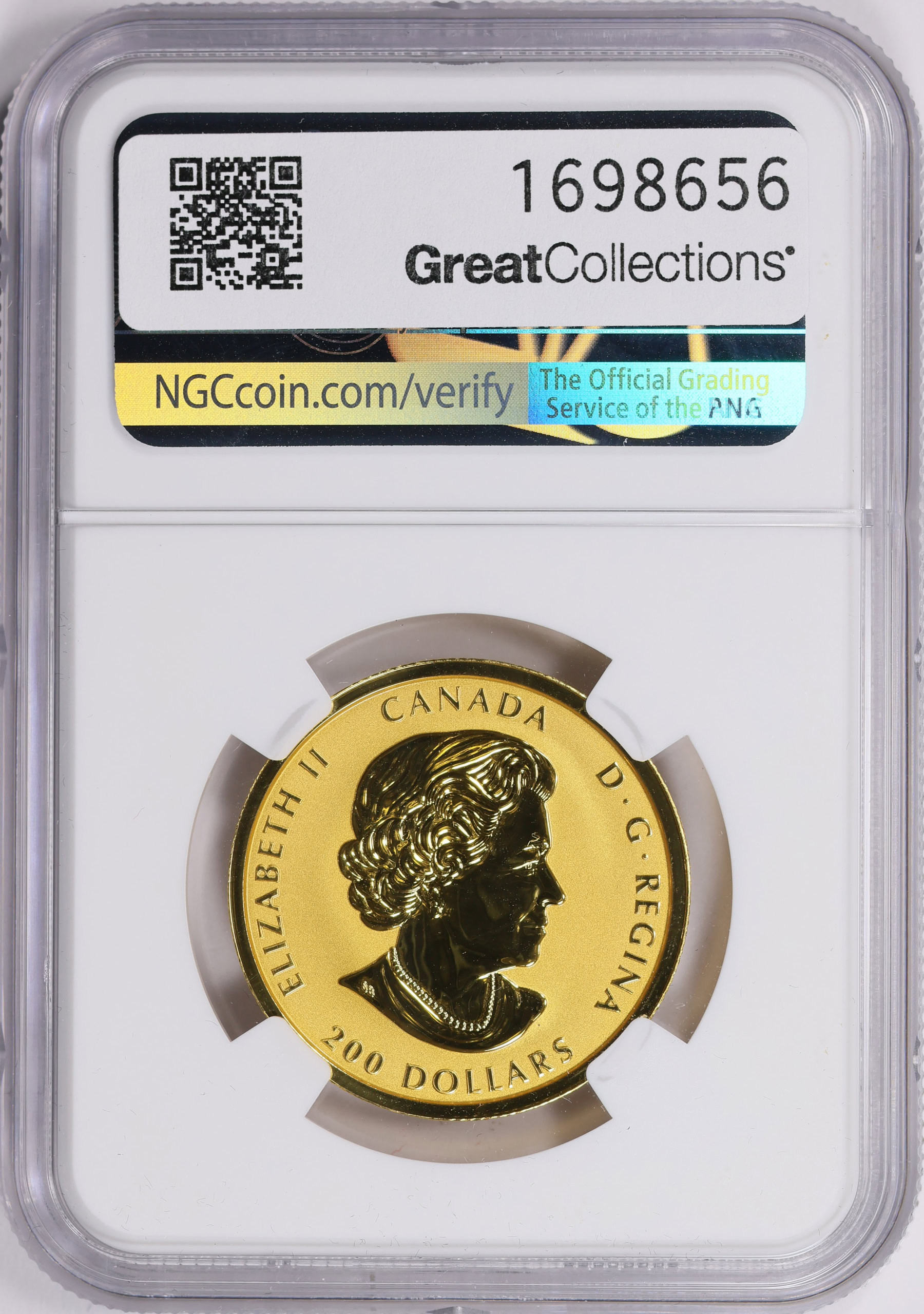 Canada 2021 Gold $200 Peace Dollar Ultra High Relief Reverse Proof ...