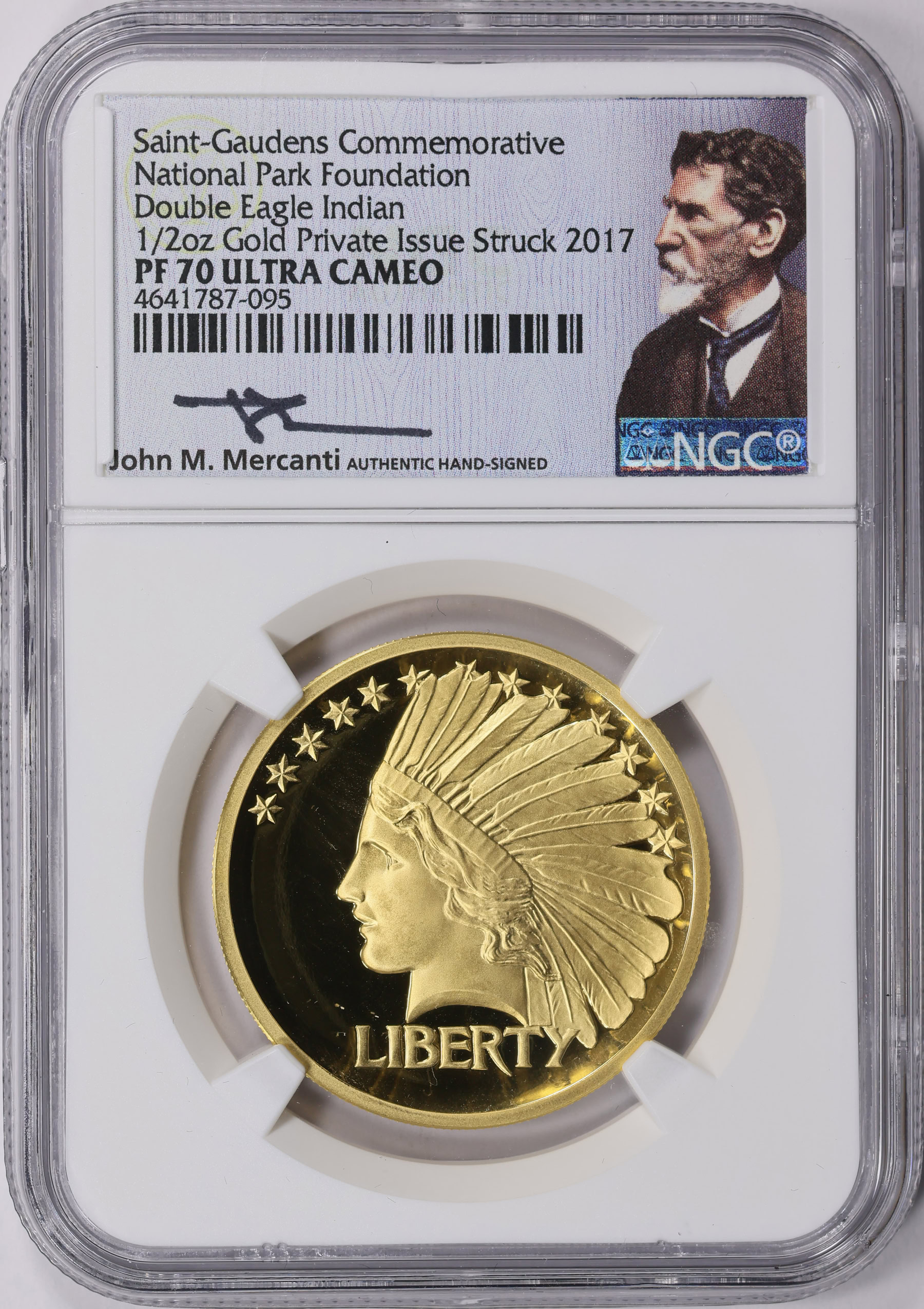 2017 Saint-Gaudens Commemorative National Park Foundation Double Eagle ...