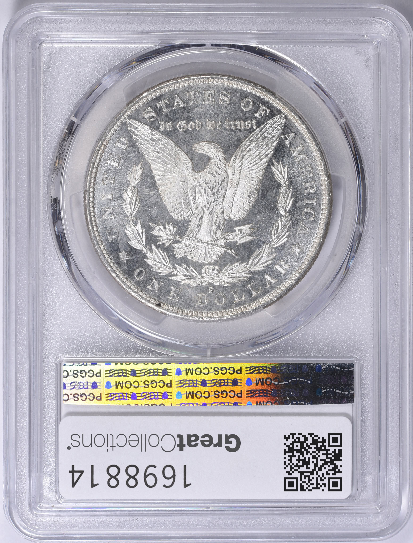 1879-S Morgan Silver Dollar PCGS MS-66+ PL (Item 1698814) | GreatCollections Coin Auctions