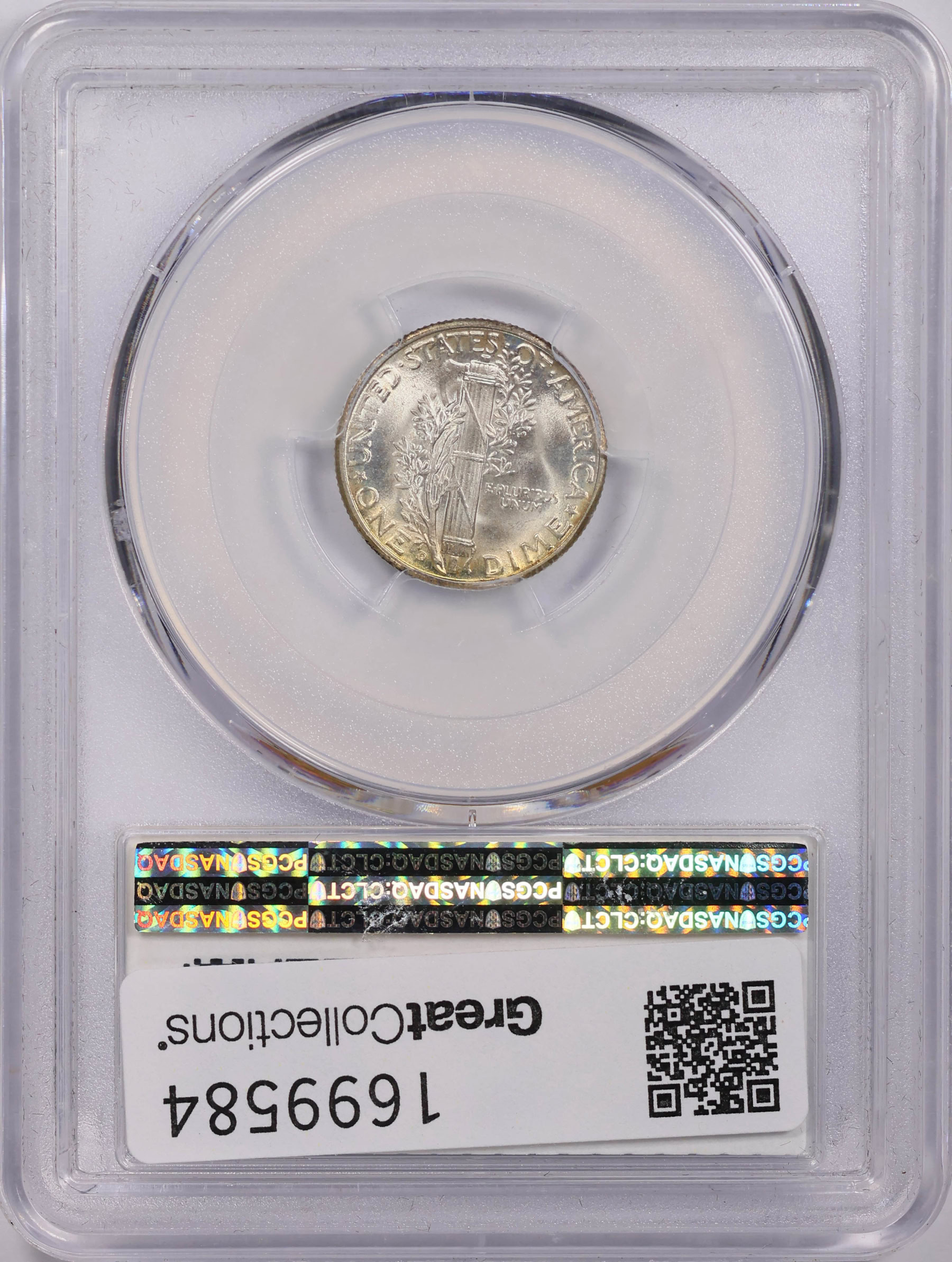 1945-D Mercury Dime PCGS MS-65 (Toned) (Item 1699584 ...