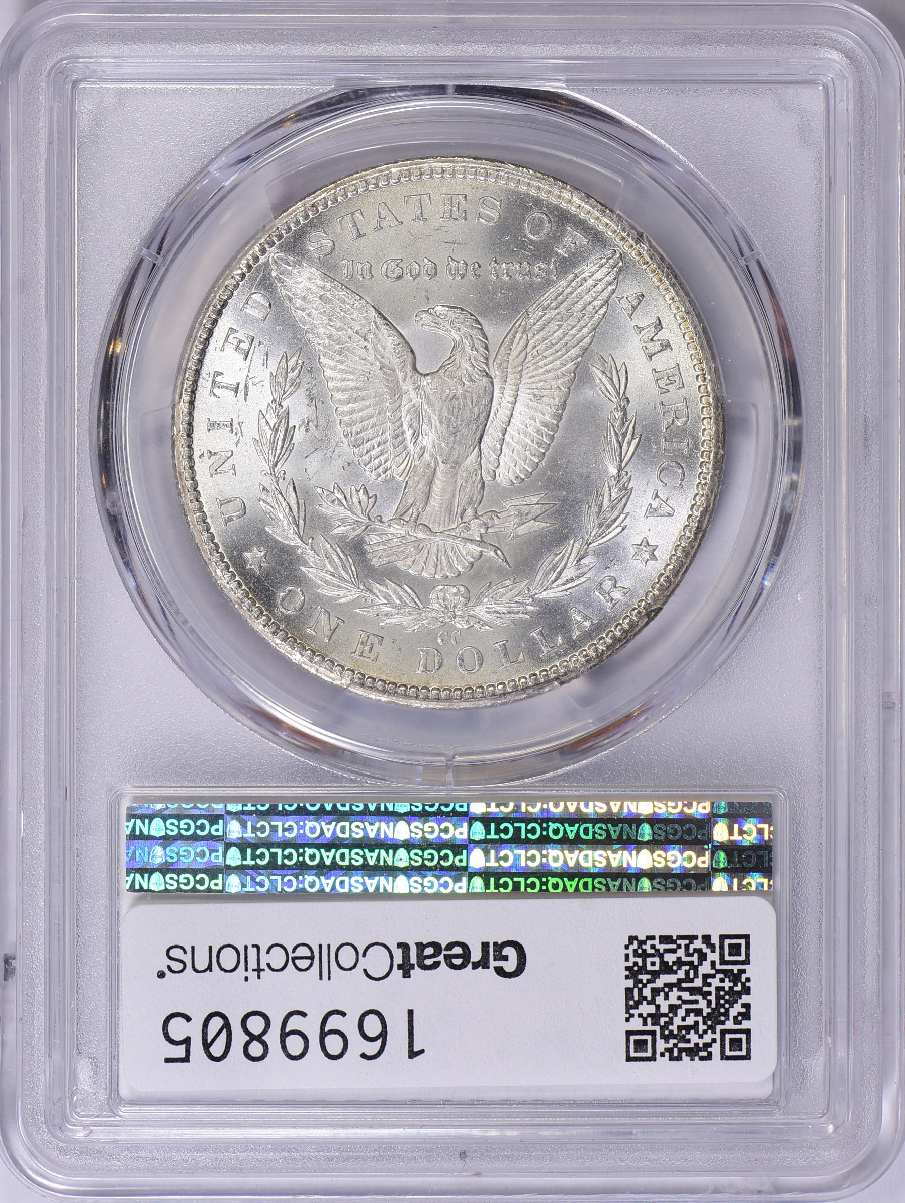 1884-CC Morgan Silver Dollar PCGS MS-64 (Item 1699805) | GreatCollections Coin Auctions