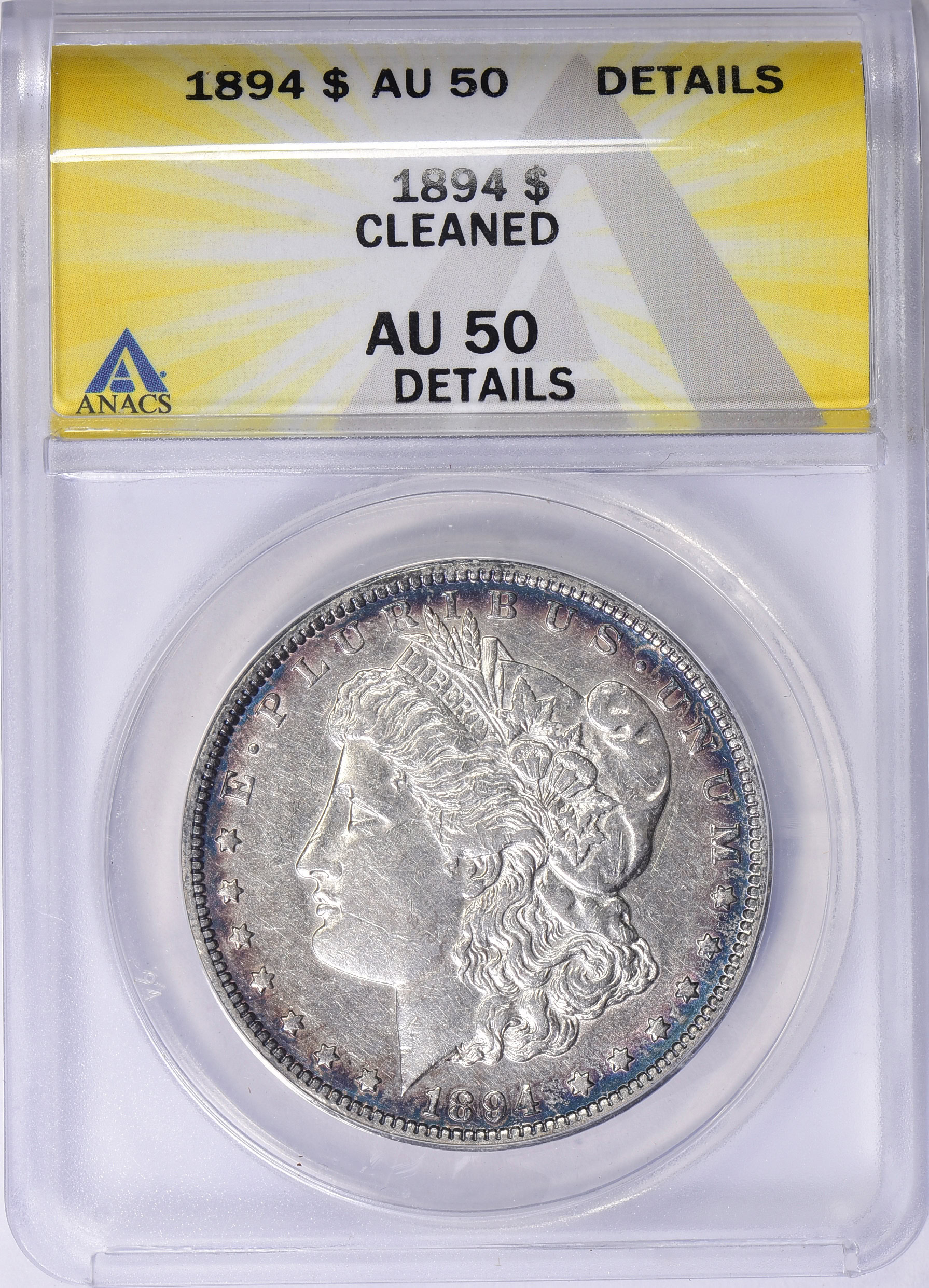 1894 Morgan Silver Dollar ANACS AU-50 Details (Item 1700862 ...