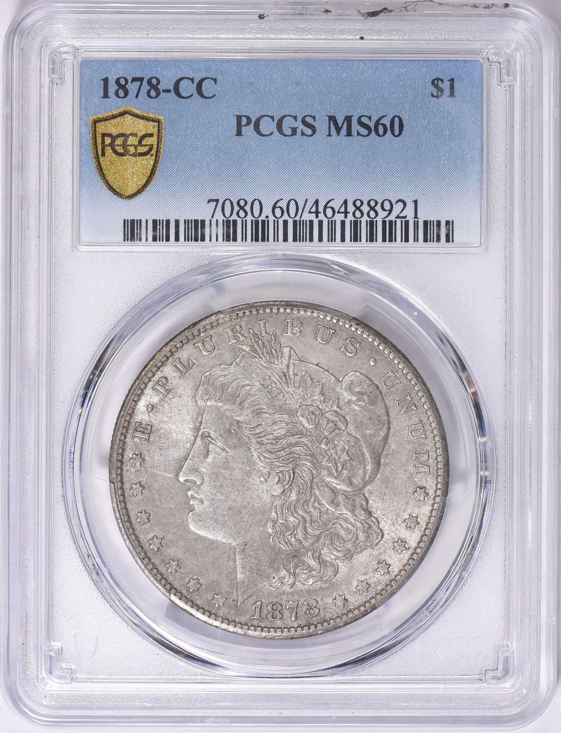 1878-CC Morgan Silver Dollar PCGS MS-60 (Item 1700956 ...