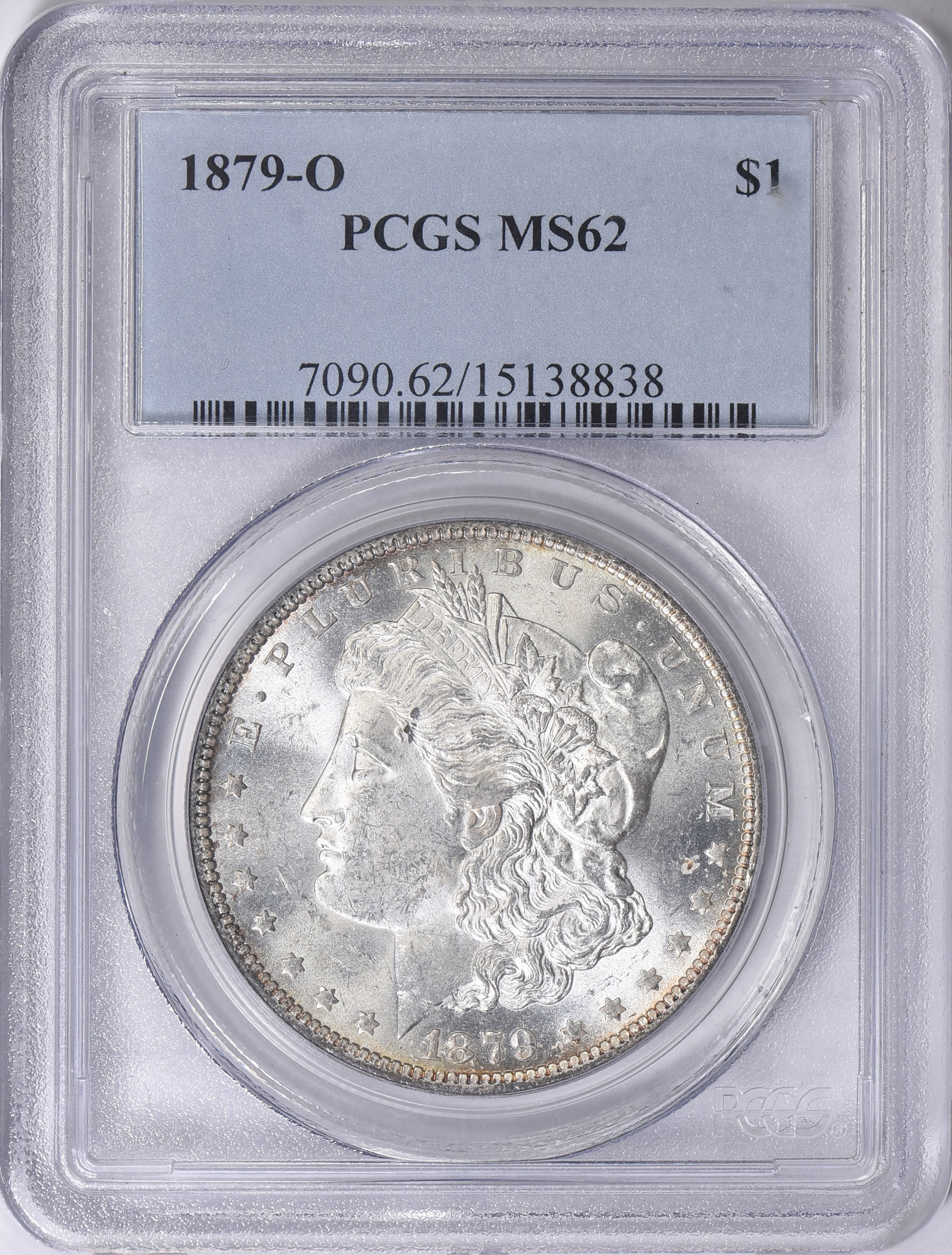 1879-O Morgan Silver Dollar PCGS MS-62 (Item 1701245) | GreatCollections Coin Auctions
