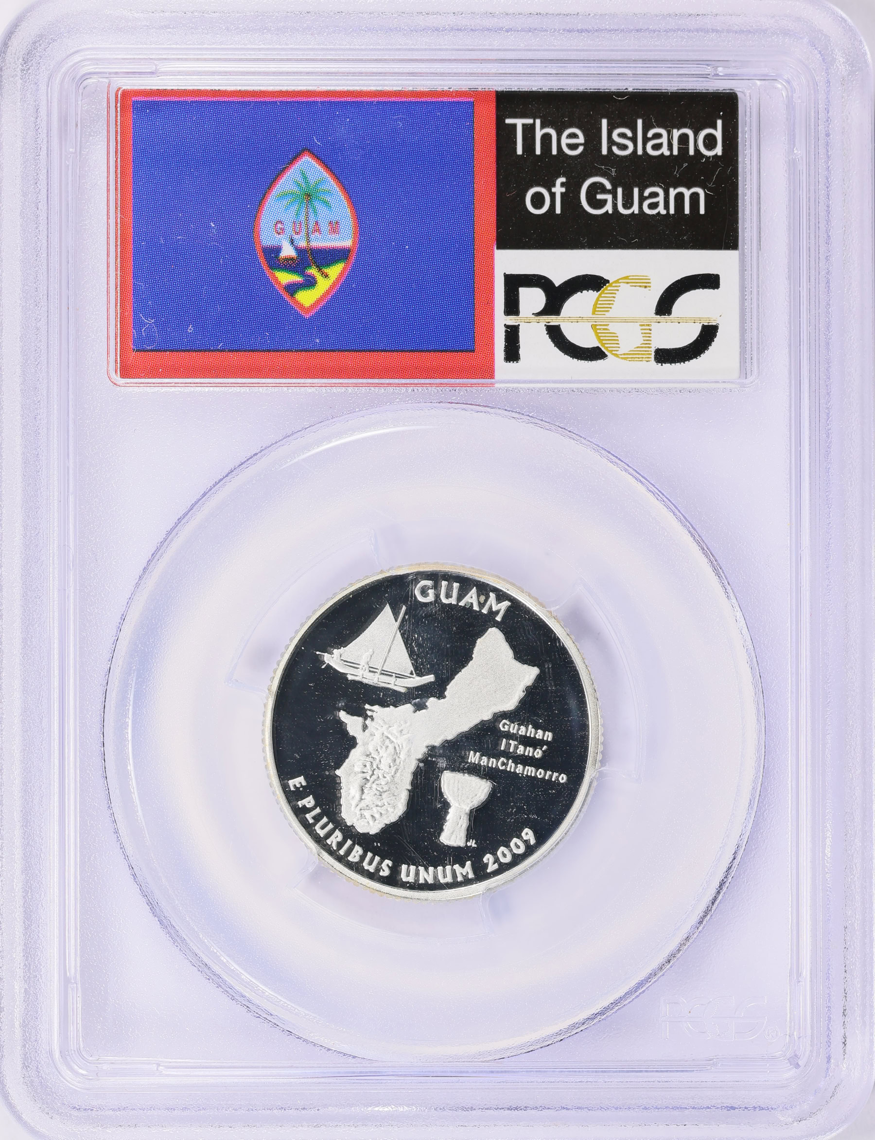 2009-S U.S. Territories Quarter Guam Silver PCGS Proof-70 DCAM (Item ...
