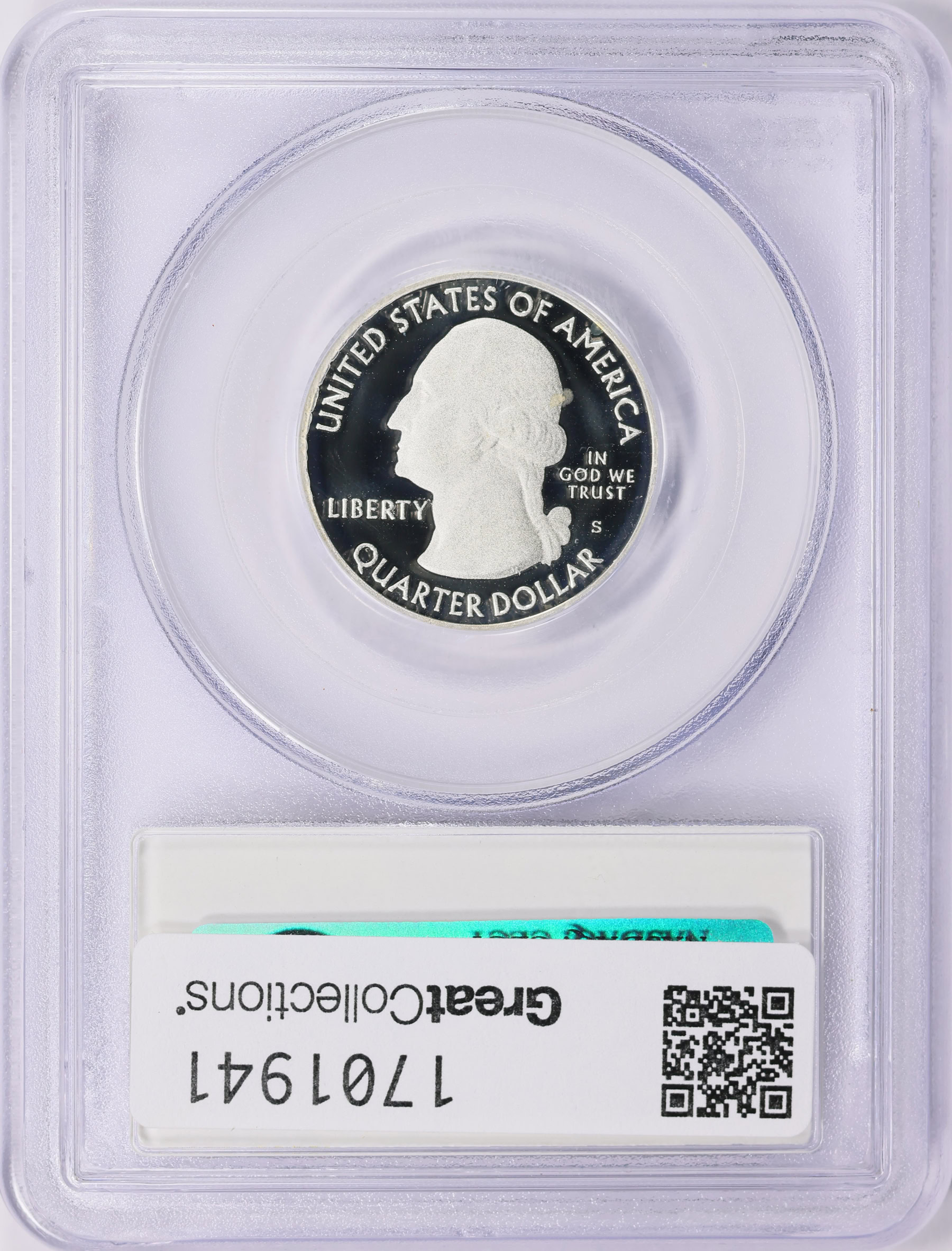 2010-S America the Beautiful Quarter Yellowstone Silver PCGS Proof-70 ...