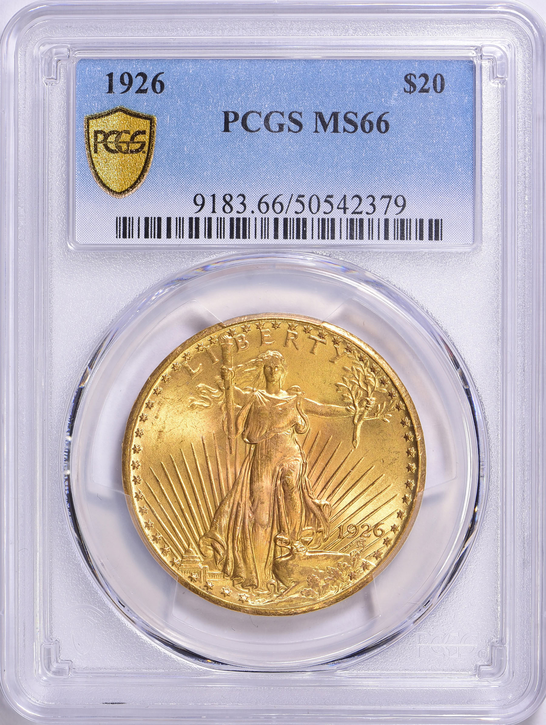 1926 Saint-Gaudens Gold Double Eagle PCGS MS-66 (Item 1702542 ...