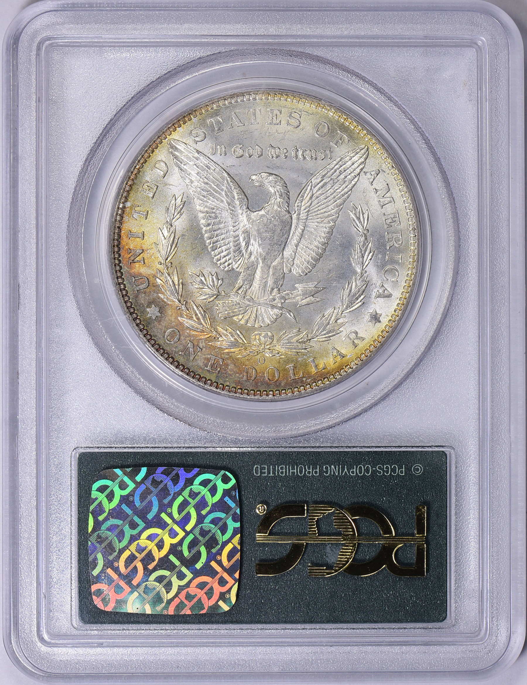 1904-O Morgan Silver Dollar PCGS MS-64 OGH (Toned) (Item 1702649) | GreatCollections Coin Auctions