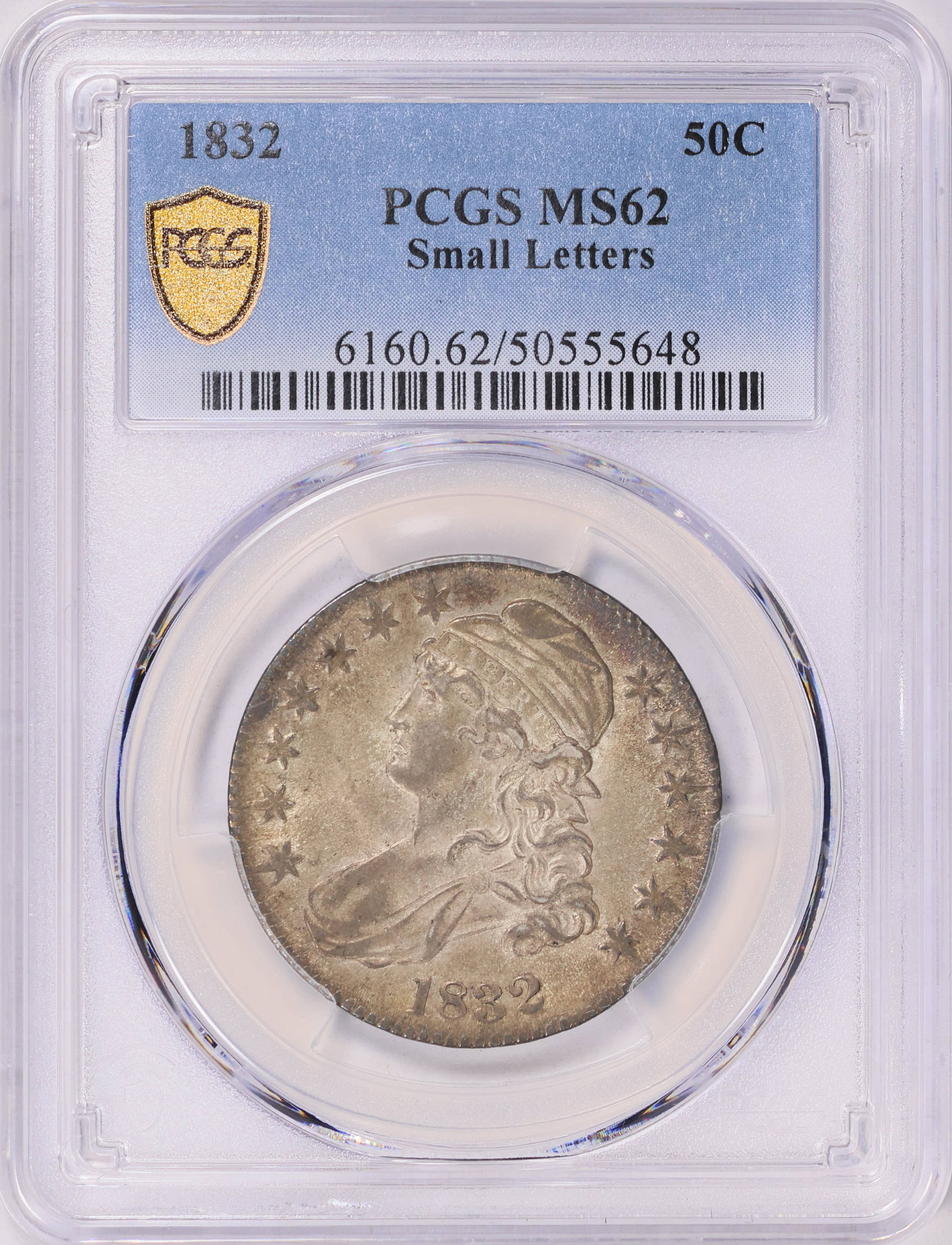 1832 Capped Bust Half Dollar Small Letters PCGS MS-62 (Item 1702690 ...