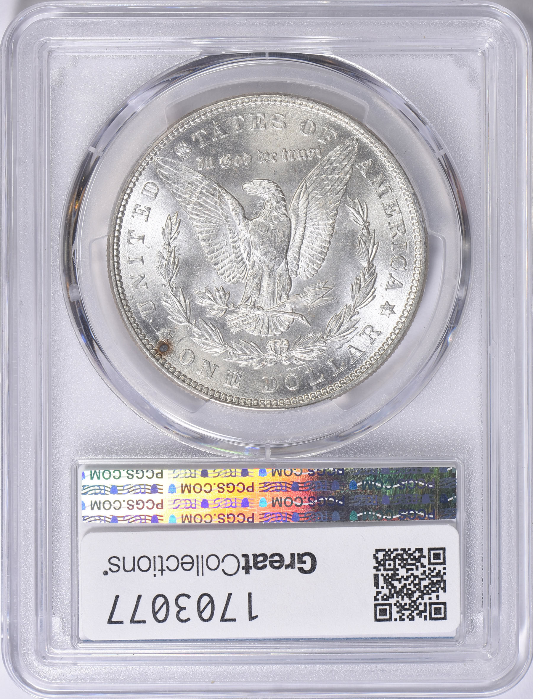 1887 Morgan Silver Dollar PCGS MS-64 (Item 1703077) | GreatCollections ...