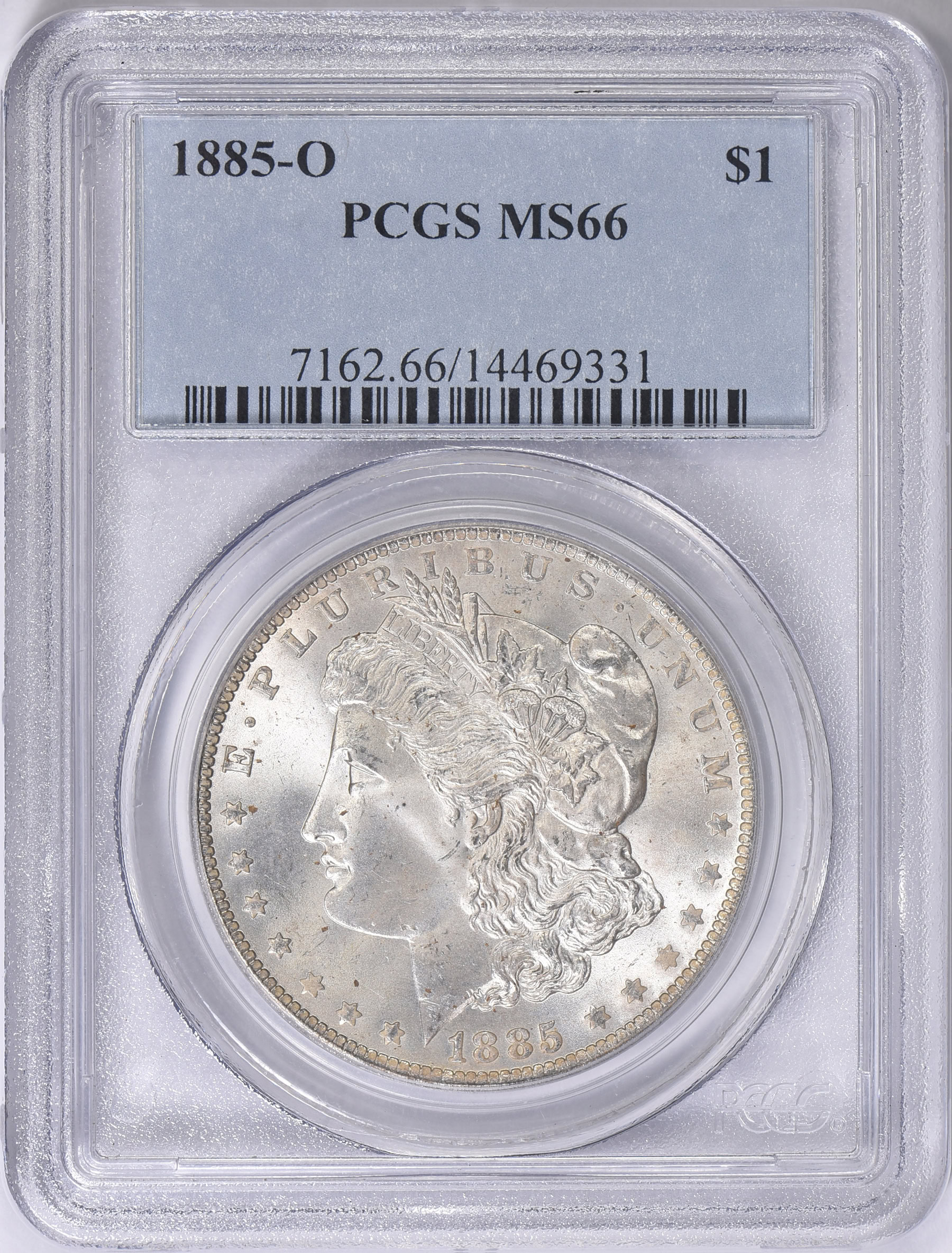 1885-O Morgan Silver Dollar PCGS MS-66 (Item 1703645) | GreatCollections Coin Auctions