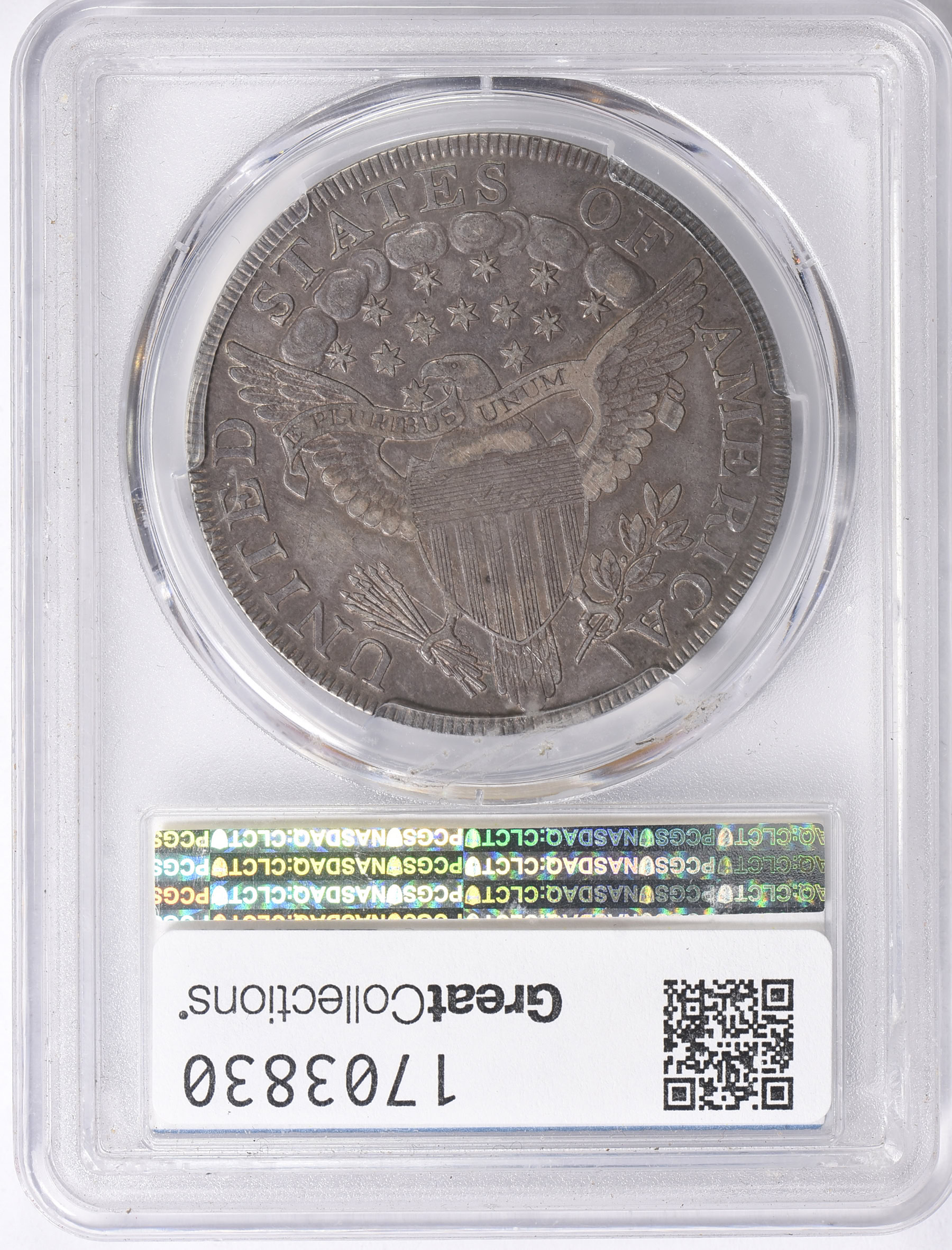 1800 Draped Bust Silver Dollar B-19 BB-192 AMERICAI PCGS XF-45 (Item ...