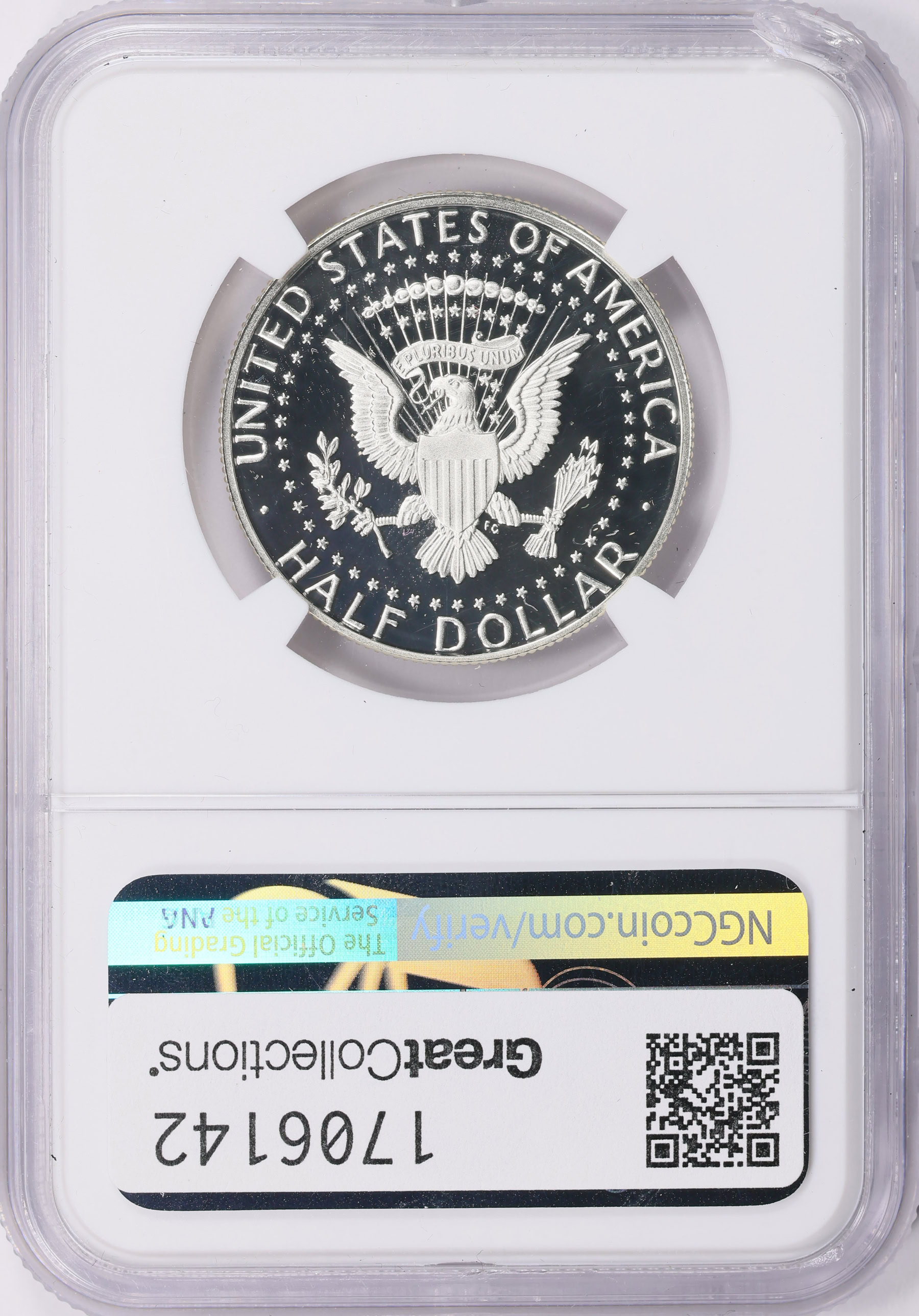 2018-S Kennedy Half Dollar Silver Early Releases (From the Limited Edition Proof Set) NGC Proof ...