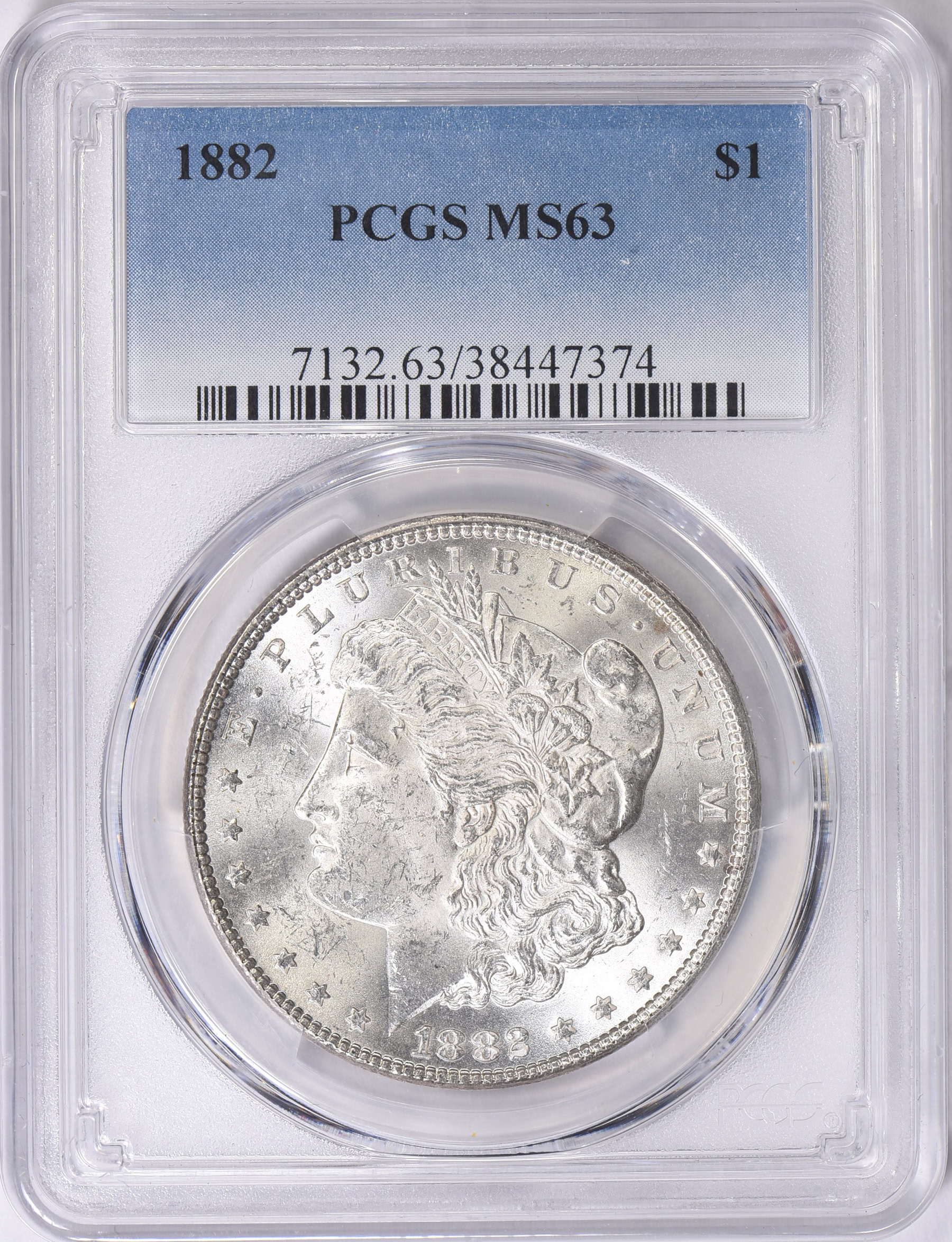 1882 Morgan Silver Dollar PCGS MS-63 (Item 1706253) | GreatCollections Coin Auctions