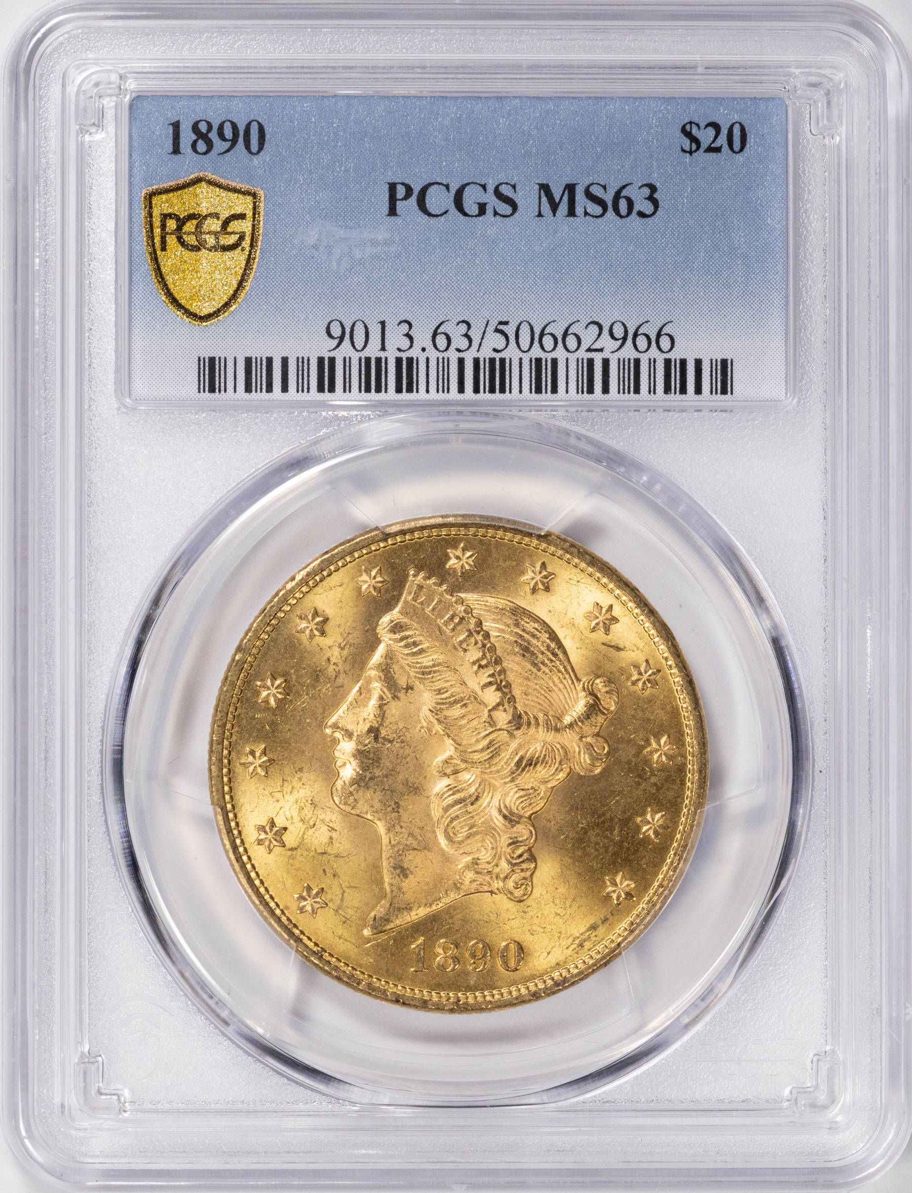 1890 Liberty Gold Double Eagle PCGS MS-63 (Item 1706969 ...