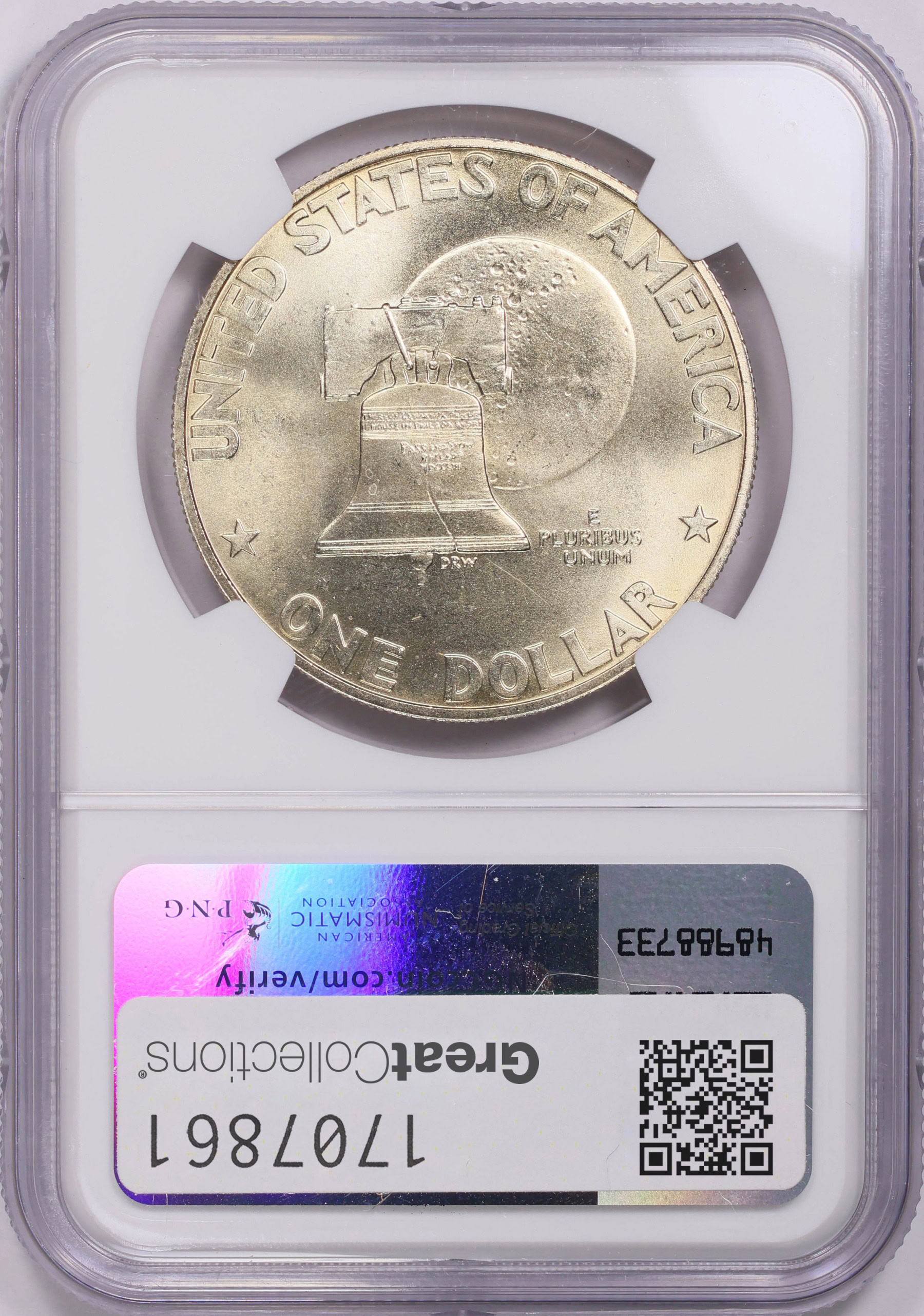 1976-S Eisenhower Dollar Silver NGC MS-68+ (Item 1707861) | GreatCollections Coin Auctions