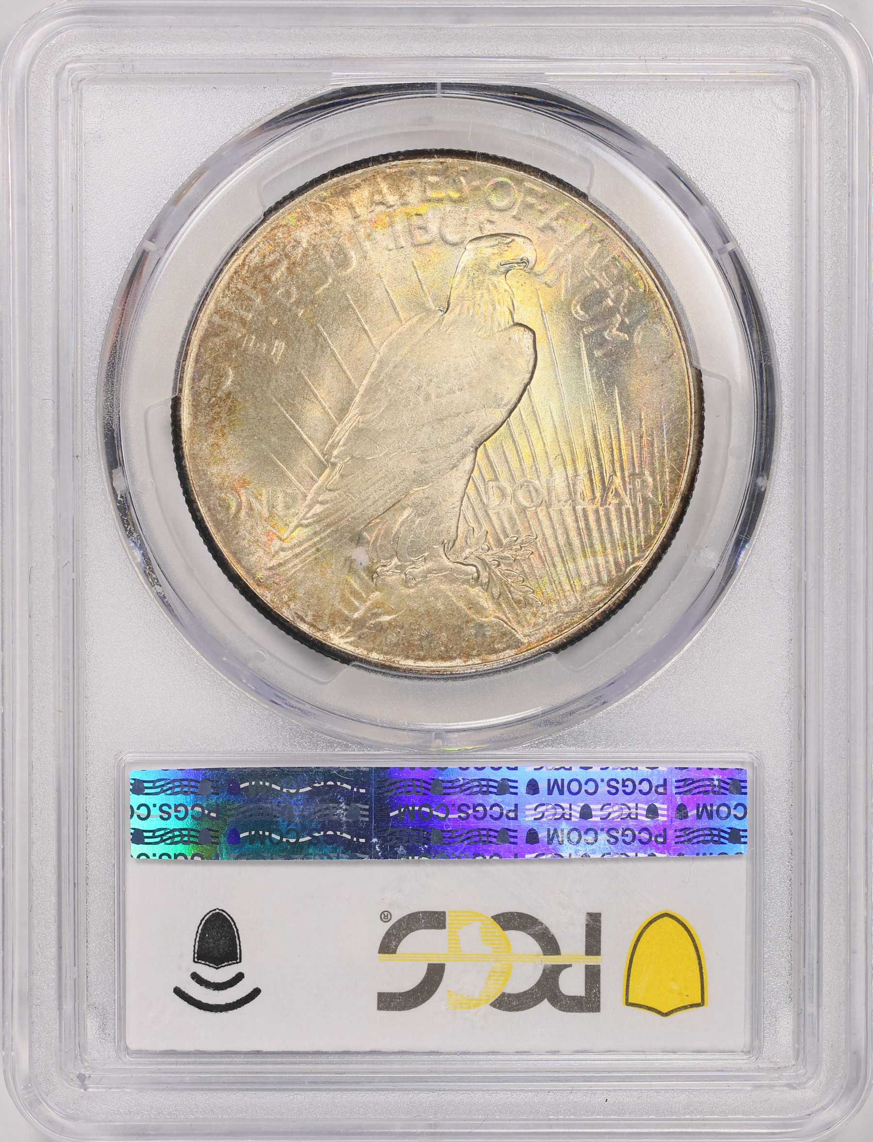 1925 Peace Silver Dollar PCGS MS-67+ (CAC Green) (Toned) (Item 1708929 ...