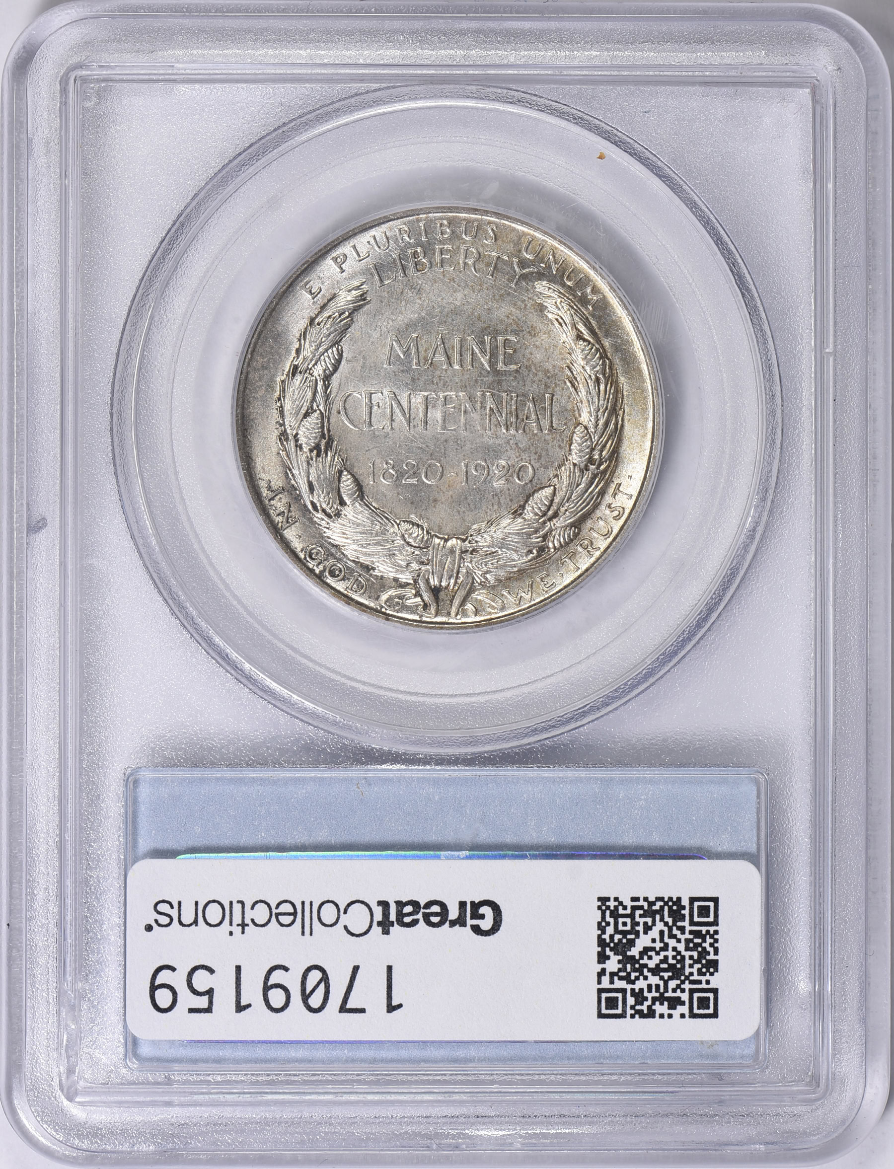 1920 Maine Centennial Half Dollar PCGS MS-63 (Item 1709159 ...
