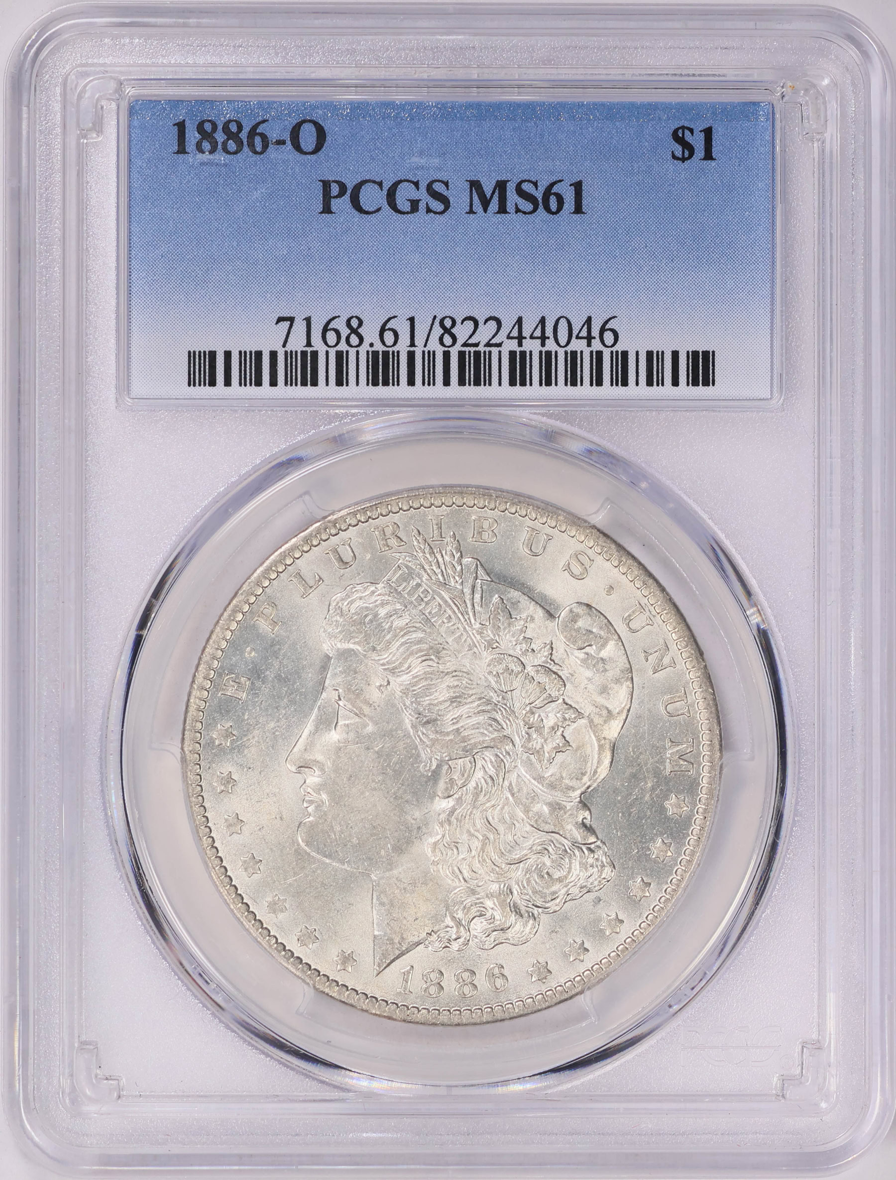 1886-O Morgan Silver Dollar PCGS MS-61 (Item 1709746) | GreatCollections Coin Auctions