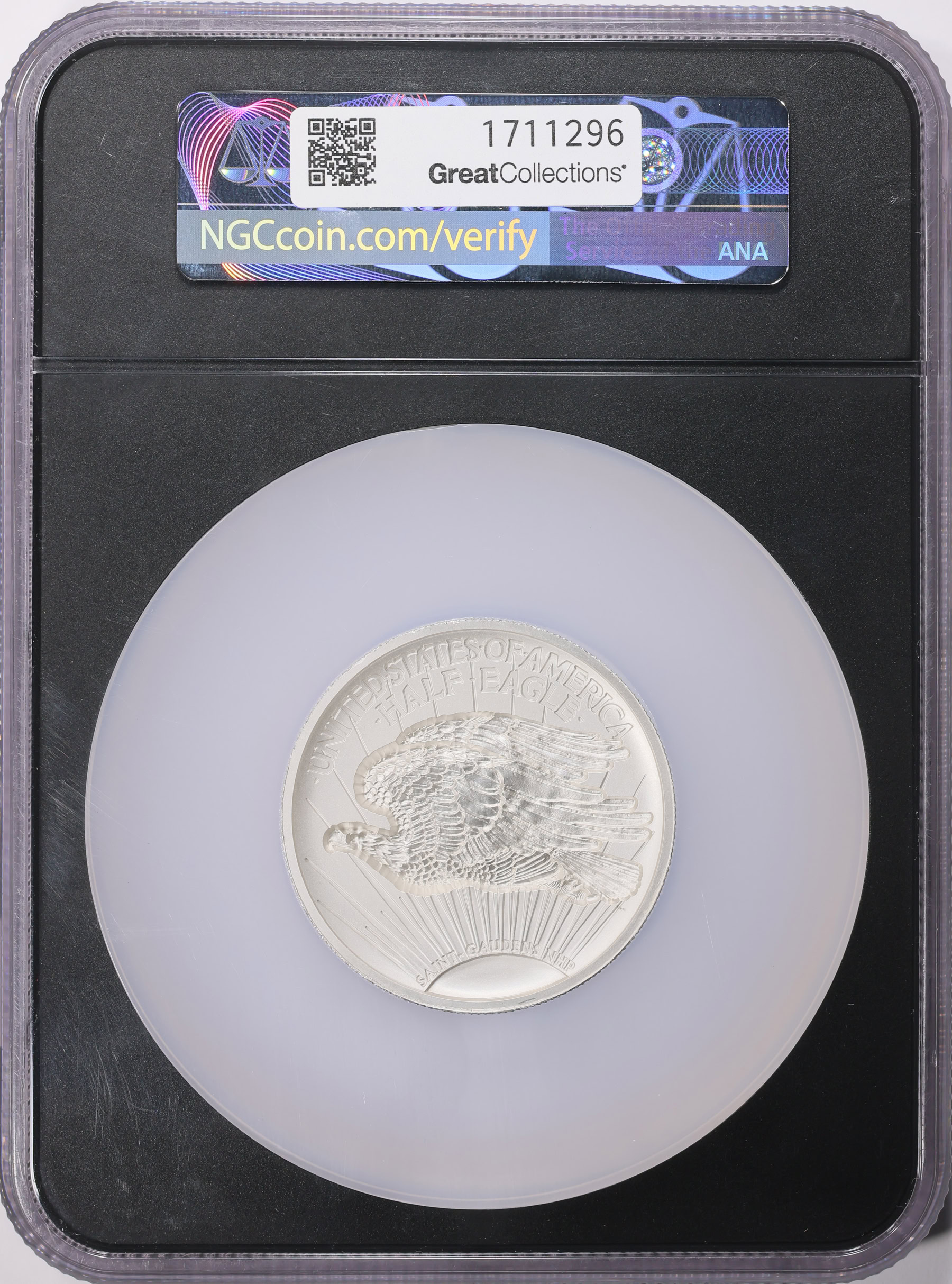 2022 Silver 5oz Saint-Gaudens Half Eagle Super Incuse National Park ...