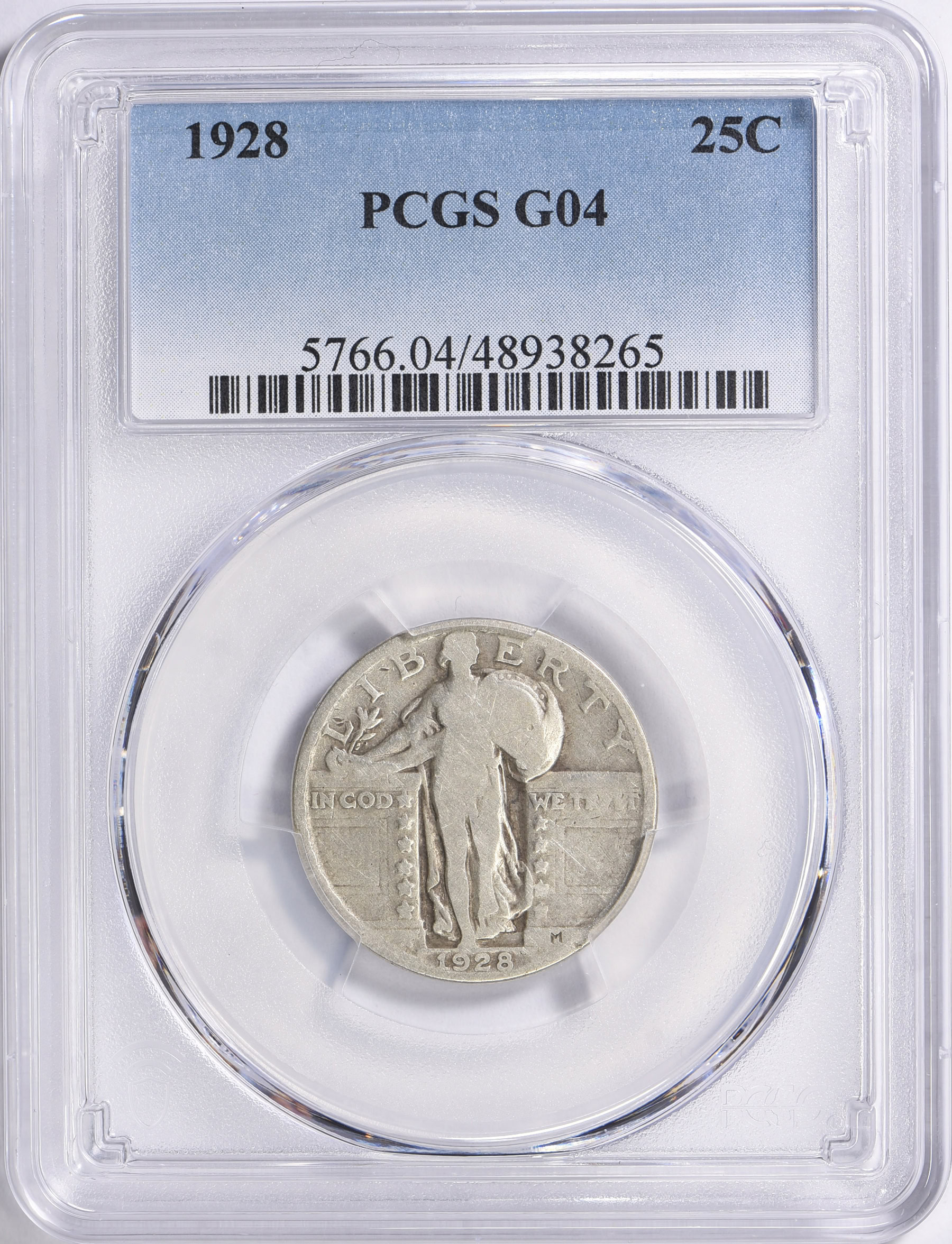 1928 Standing Liberty Quarter PCGS G-04 (Item 1712386 ...