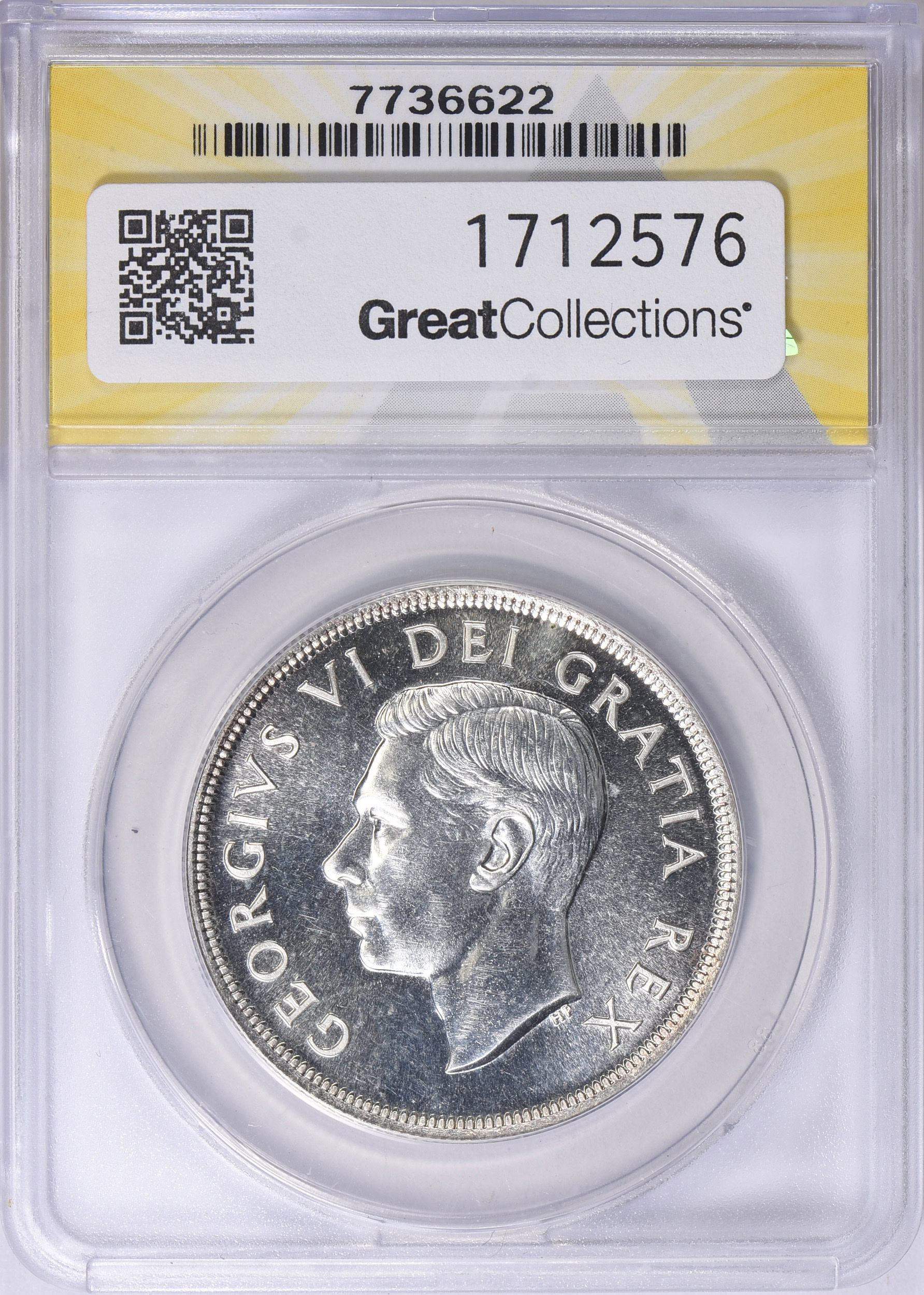 Canada 1949 Silver Dollar Newfoundland KM-47 ANACS MS-62 (Item 1712576 ...