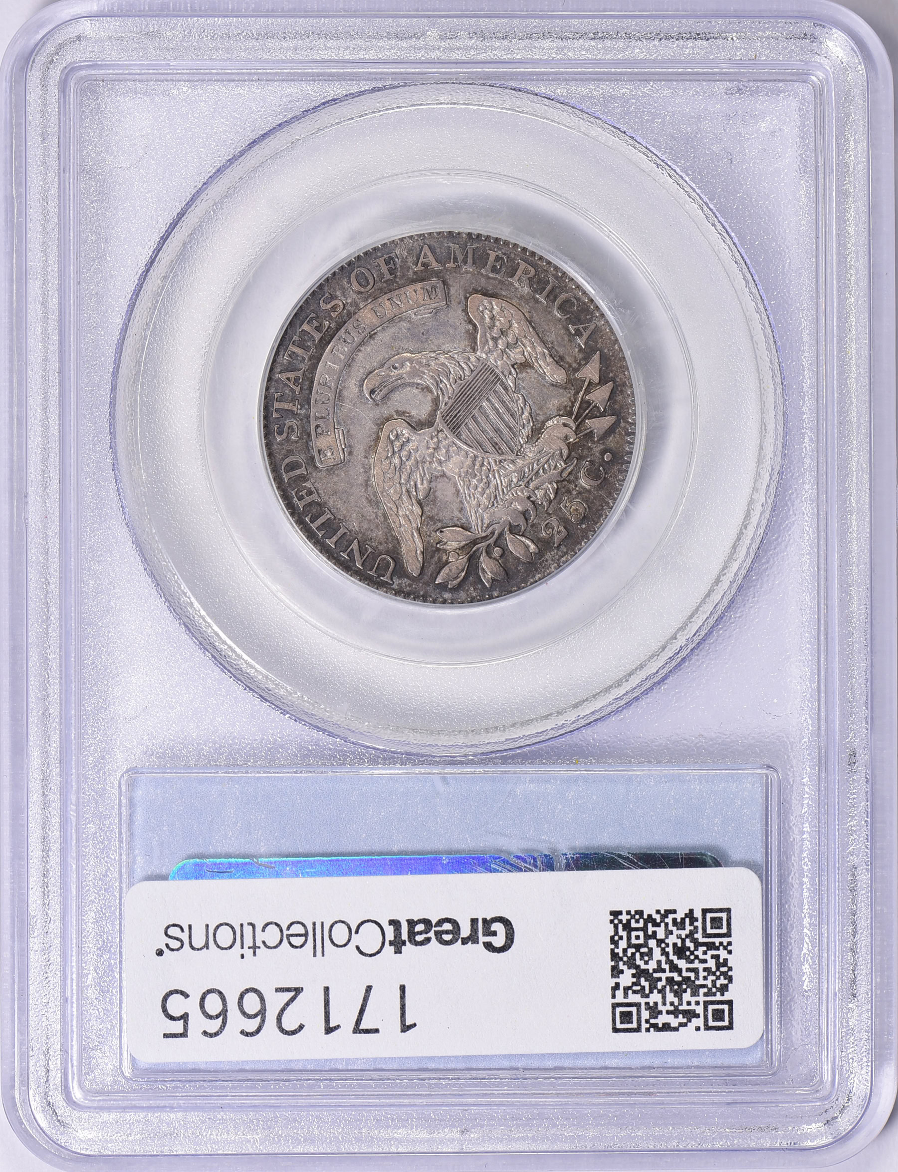 1821 Capped Bust Quarter PCGS XF-40 (Item 1712665) | GreatCollections ...