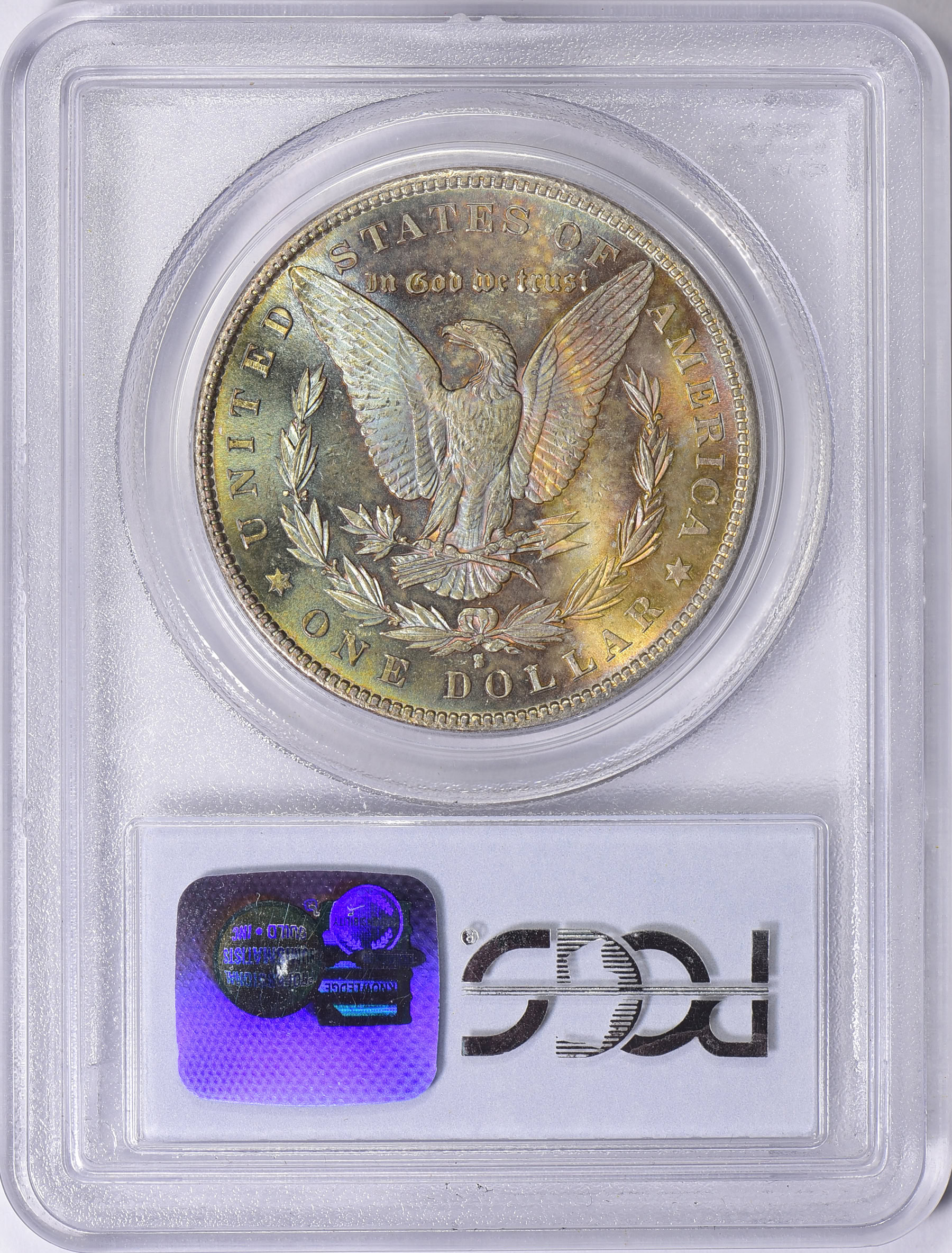 1880-S Morgan Silver Dollar PCGS MS-65 (CAC Green) (Toned) (Item 1713508) | GreatCollections ...