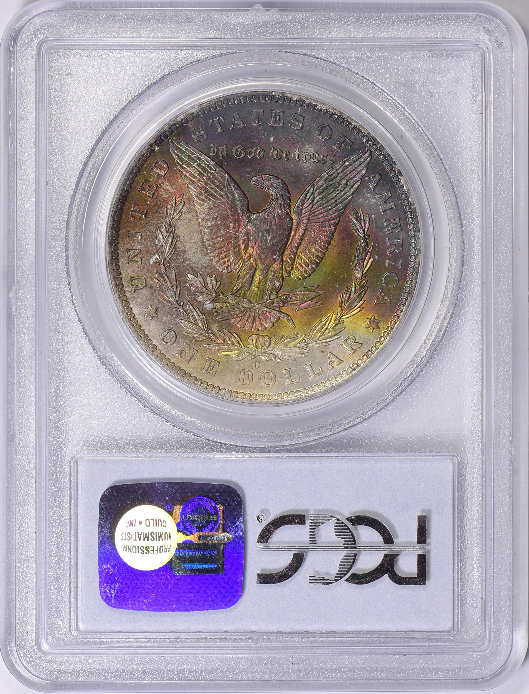 1883-O Morgan Silver Dollar PCGS MS-64 (CAC Green) (Toned) (Item 1713509) | GreatCollections ...