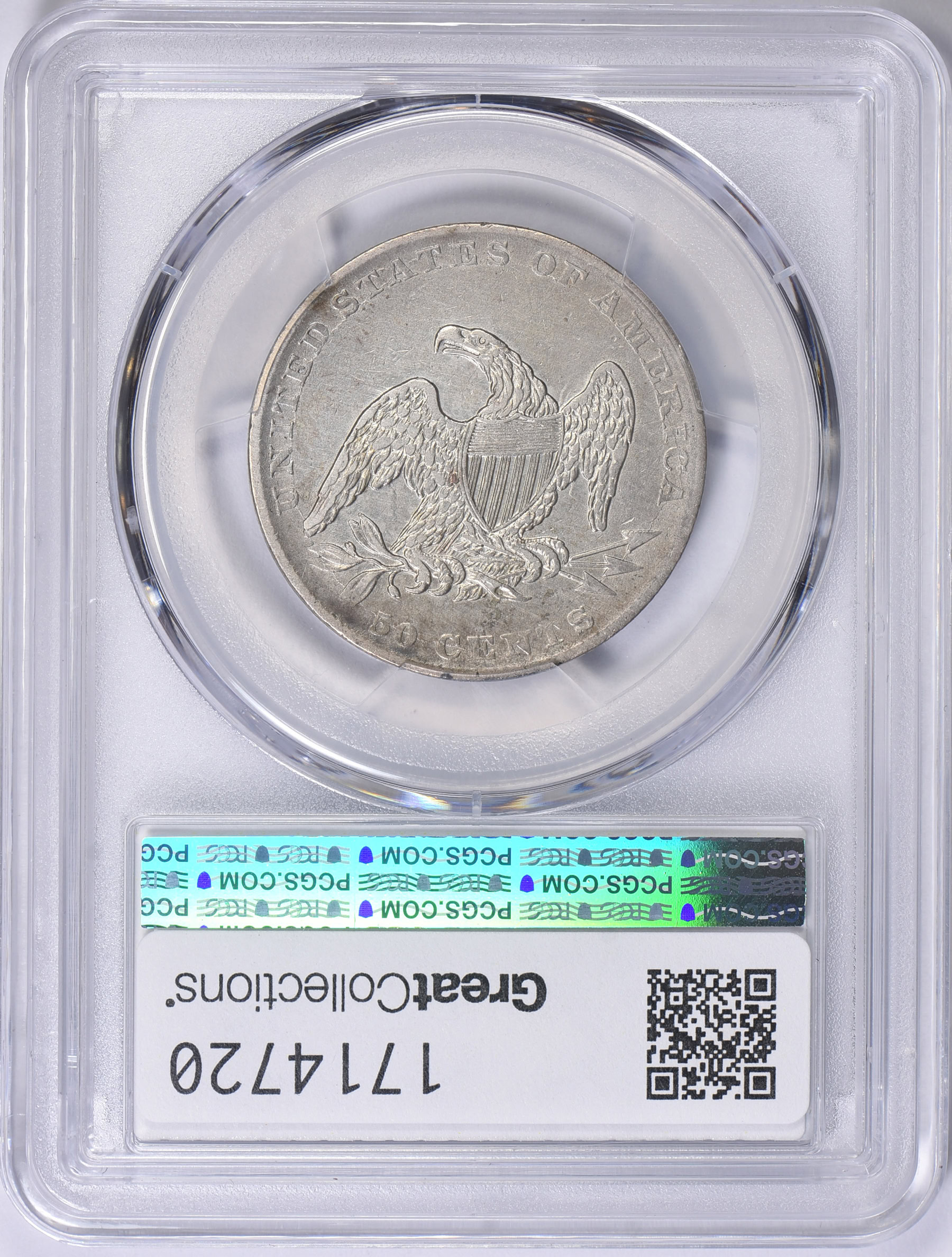 1837 Capped Bust Half Dollar PCGS Genuine XF Details (Item 1714720) | GreatCollections Coin Auctions