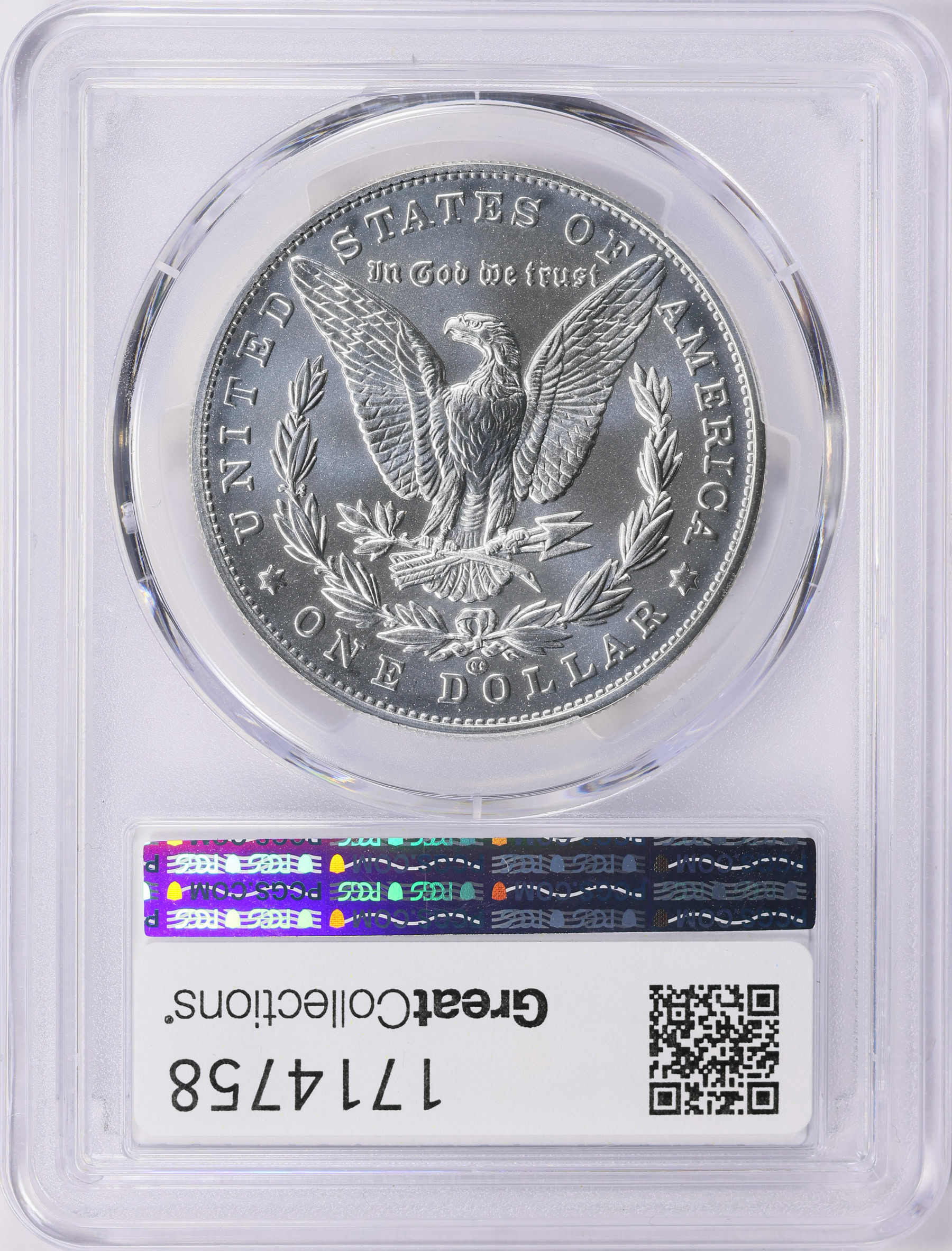 2021-CC Morgan Silver Dollar CC Privy 100th Anniversary PCGS MS-70 ...