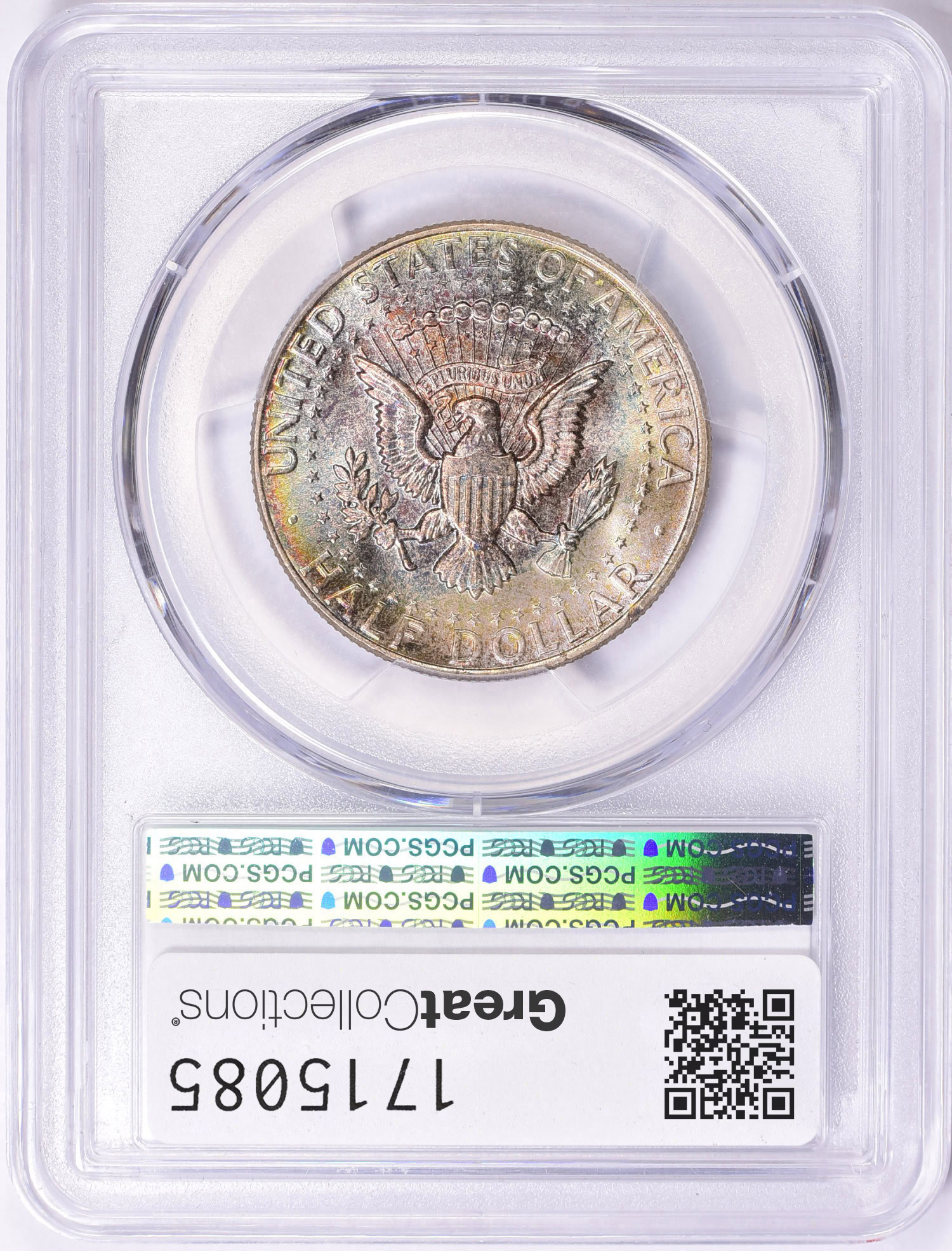 1964 Kennedy Half Dollar PCGS MS-67+ (QA) (Toned) (Item 1715085 ...