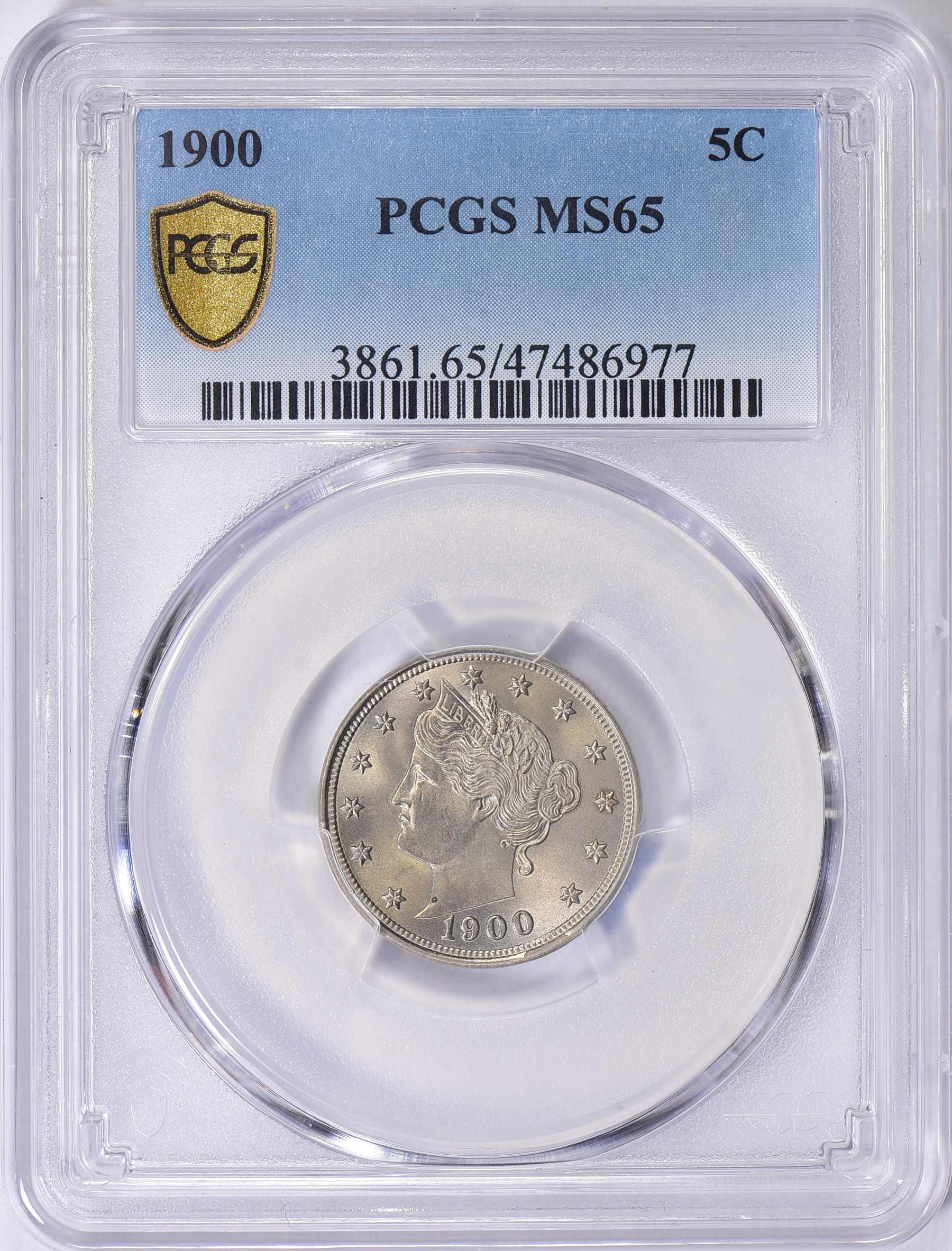 1900 Liberty Nickel PCGS MS-65 (Item 1716316) | GreatCollections Coin Auctions