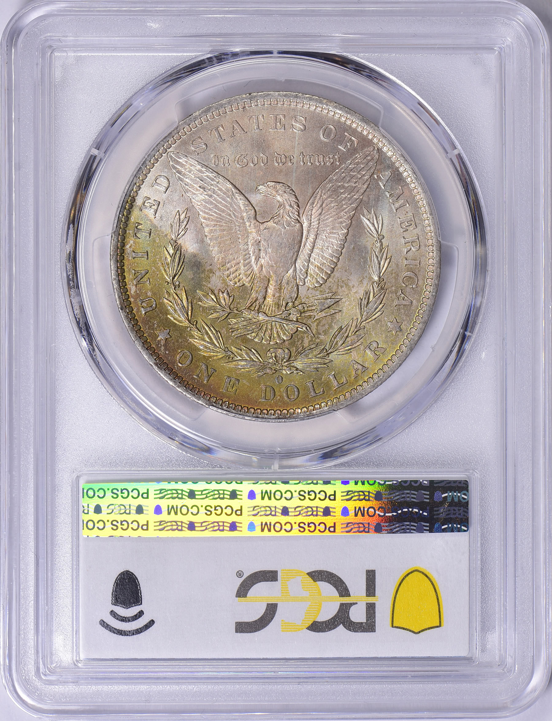 1882-O Morgan Silver Dollar PCGS MS-65 (Toned) (Item 1716384) | GreatCollections Coin Auctions