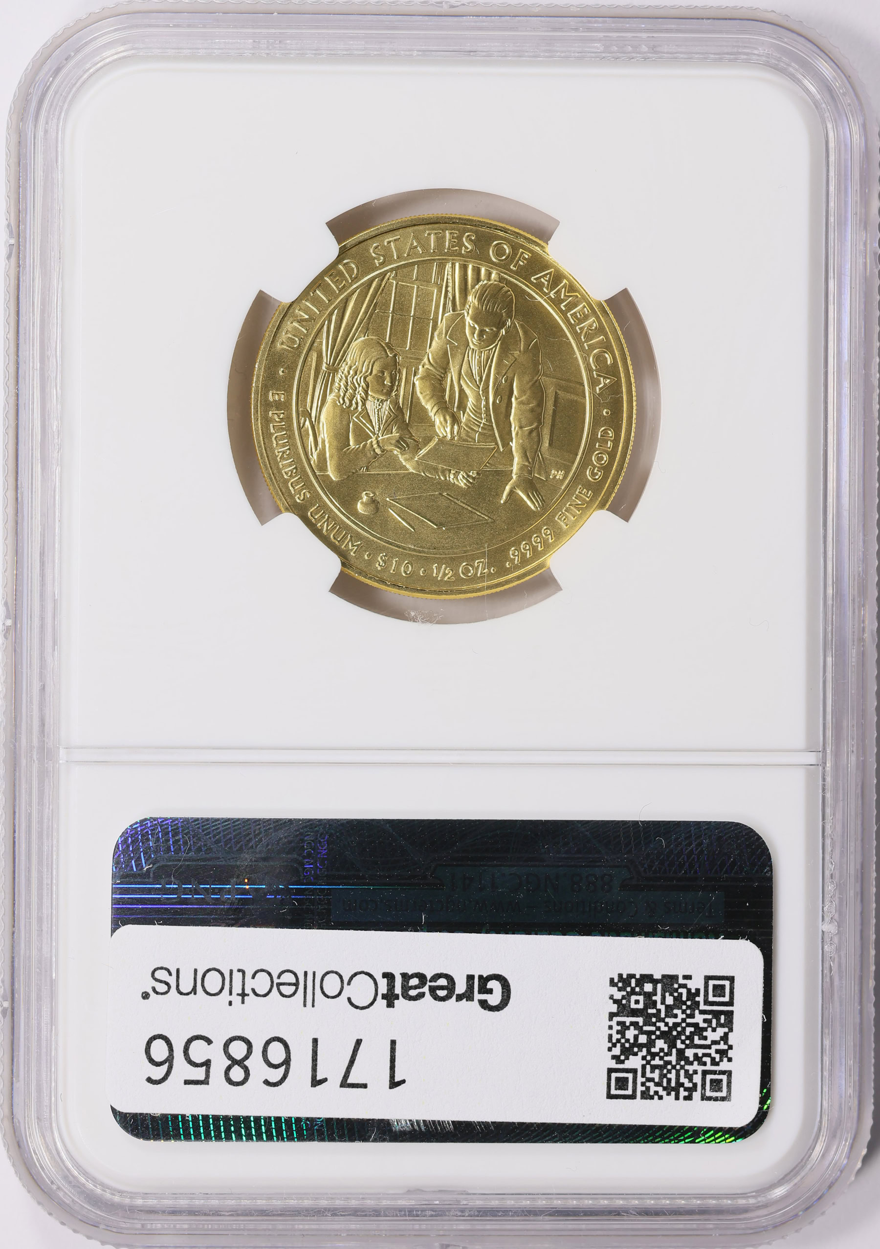 2009-W First Spouse $10 Gold Sarah Polk NGC MS-70 (Item 1716856 ...