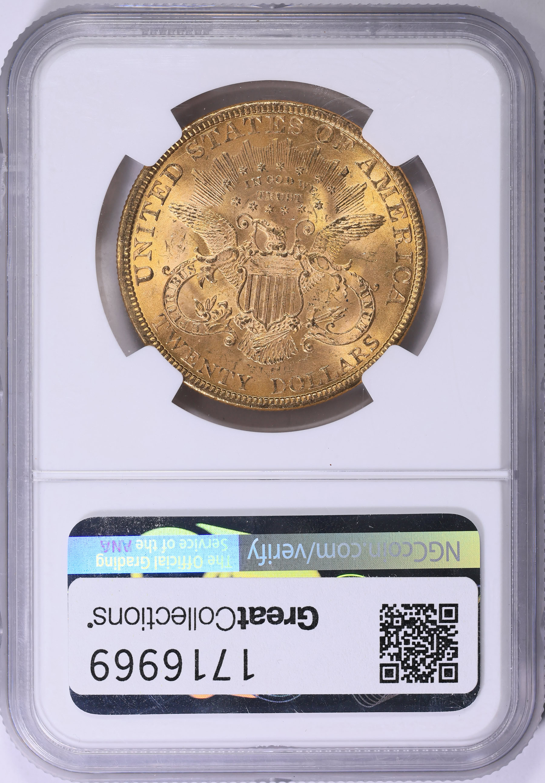 1893 Liberty Gold Double Eagle NGC MS-63 (Item 1716969 ...