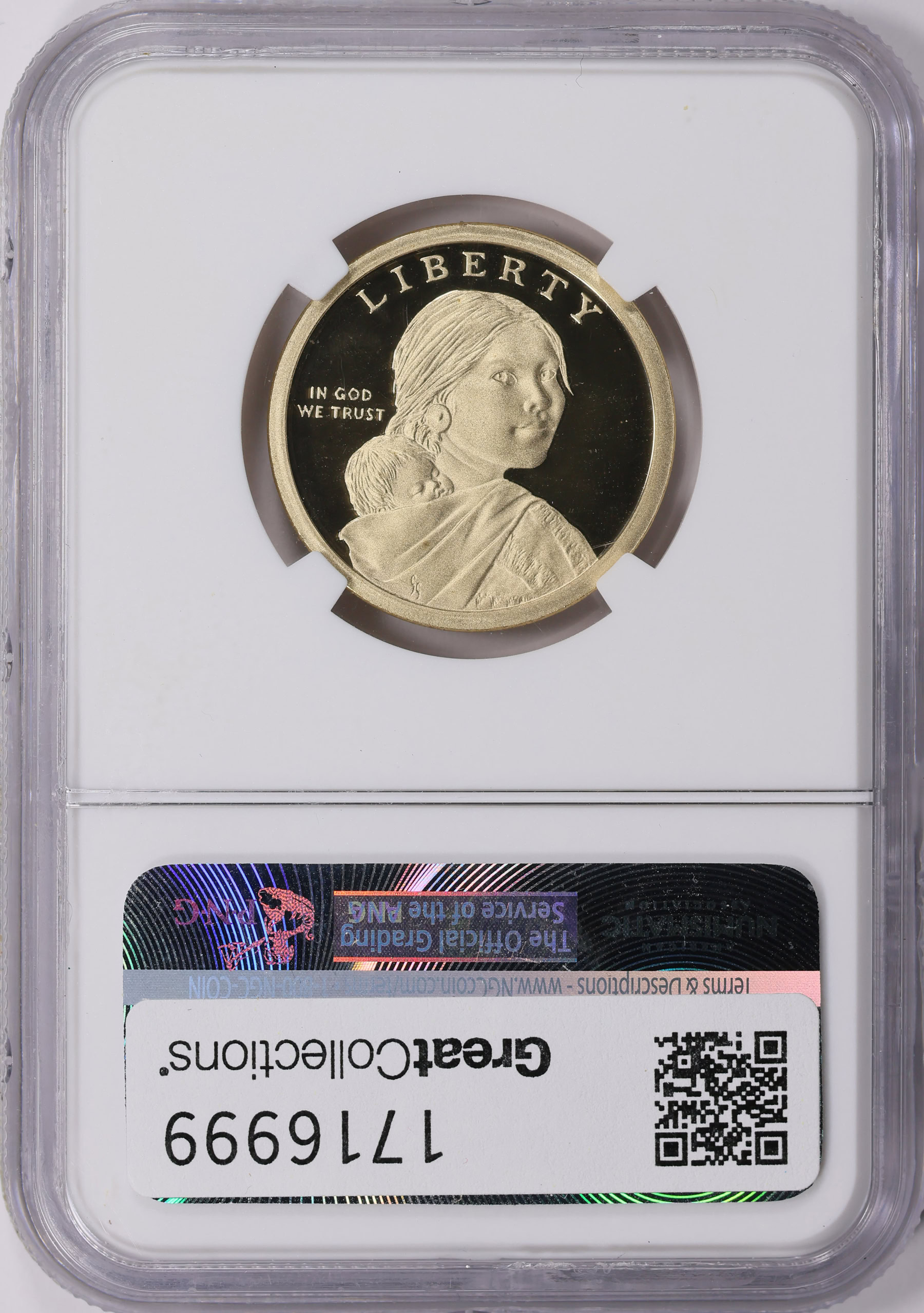 2016-S Sacagawea Dollar Wartime Code Talkers NGC Proof-69 UC (Item ...