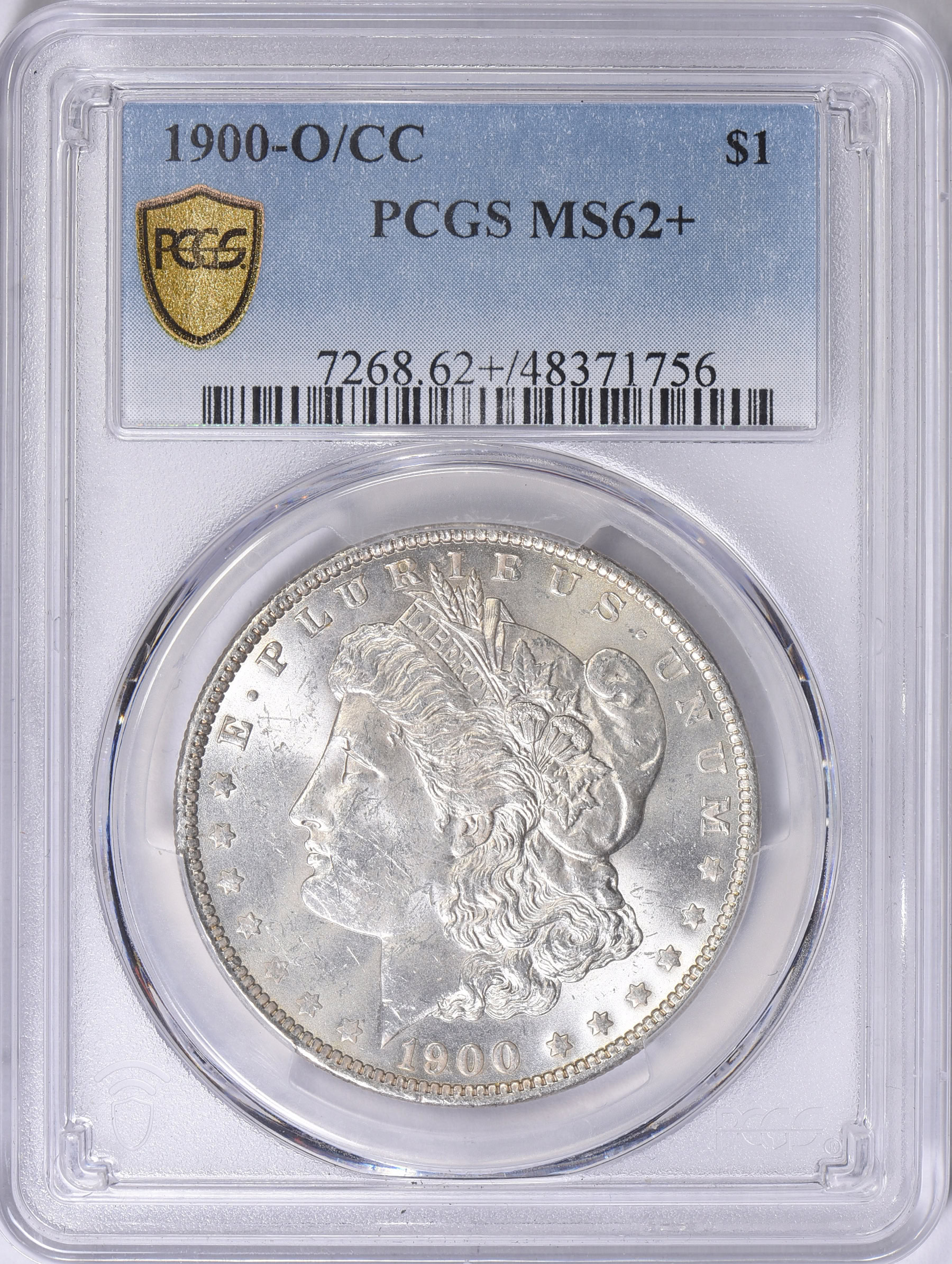 1900-O/CC Morgan Silver Dollar PCGS MS-62+ (Item 1717185 ...