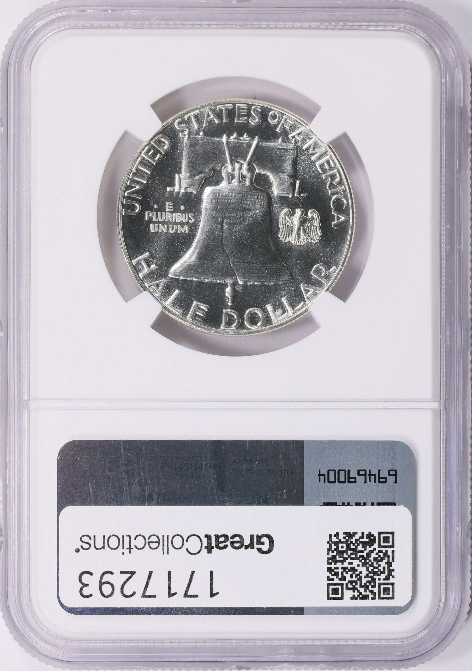 1961 Franklin Half Dollar NGC Proof-67 (Item 1717293 ...