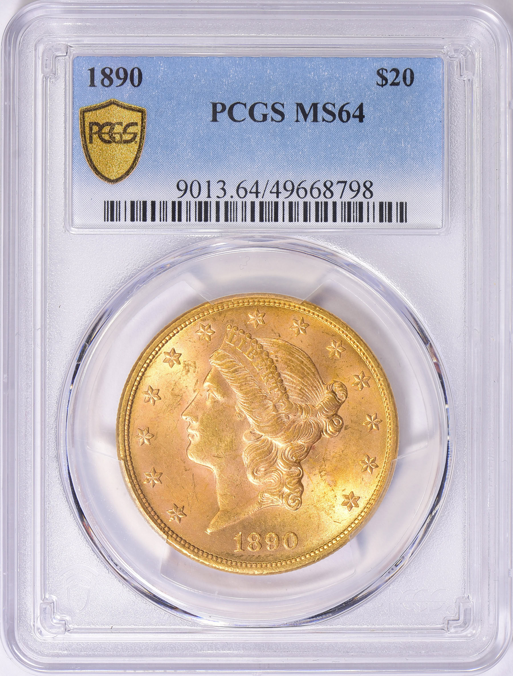 1890 Liberty Gold Double Eagle PCGS MS-64 (Item 1717577 ...
