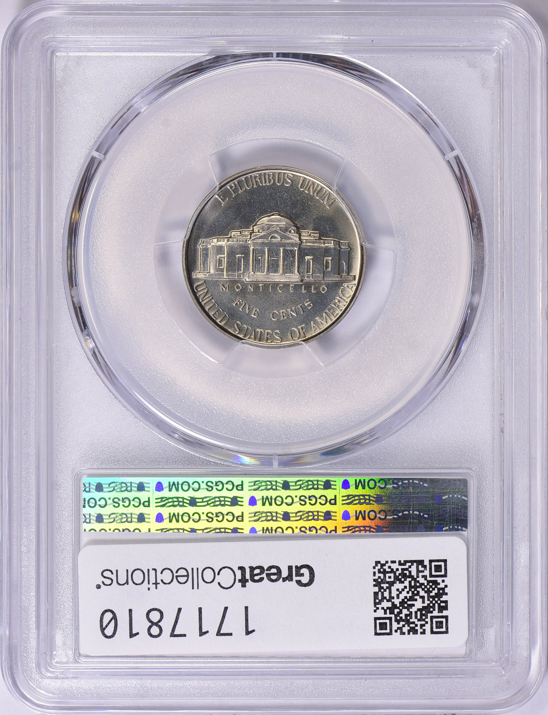 1942 Jefferson Nickel Type 1 PCGS Proof-66 (CAC Green) (Item 1717810 ...