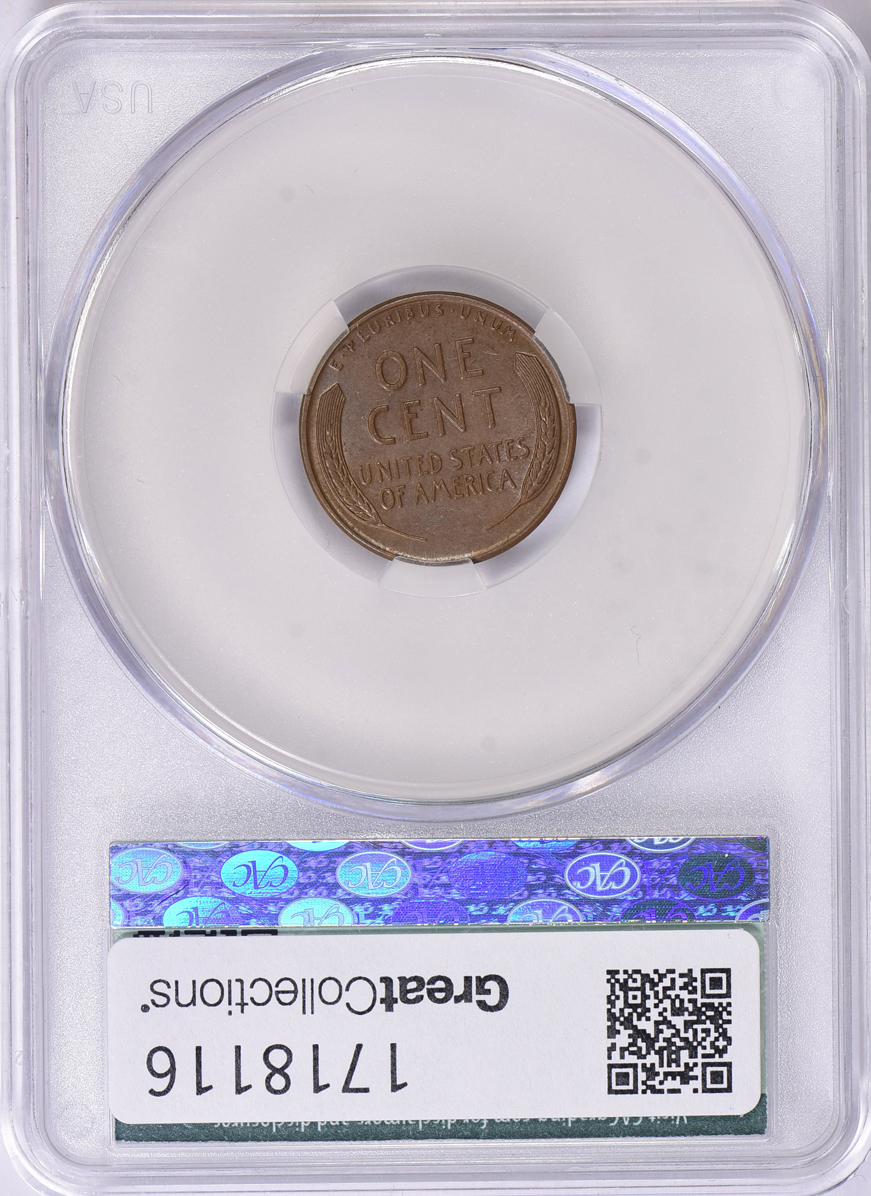 1955 Lincoln Cent Doubled Die Obverse CACG MS-62 BN (Item 1718116 ...