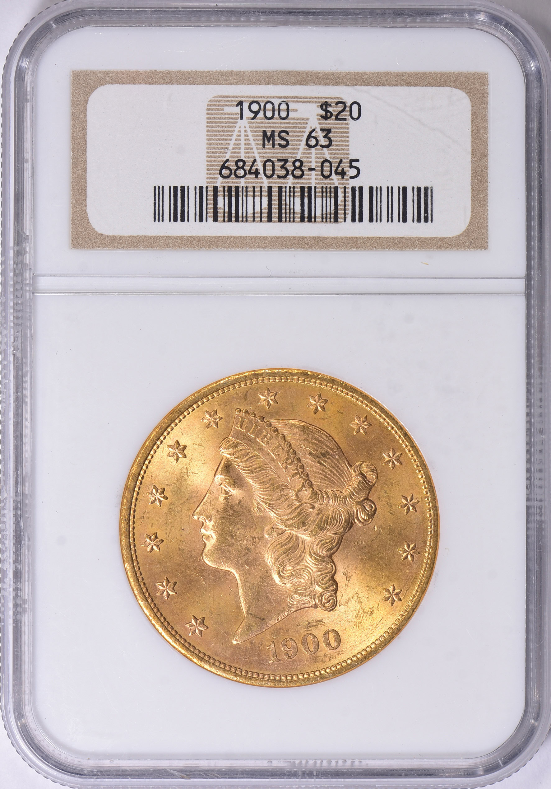 1900 Liberty Gold Double Eagle NGC MS-63 (Item 1718696) | GreatCollections Coin Auctions