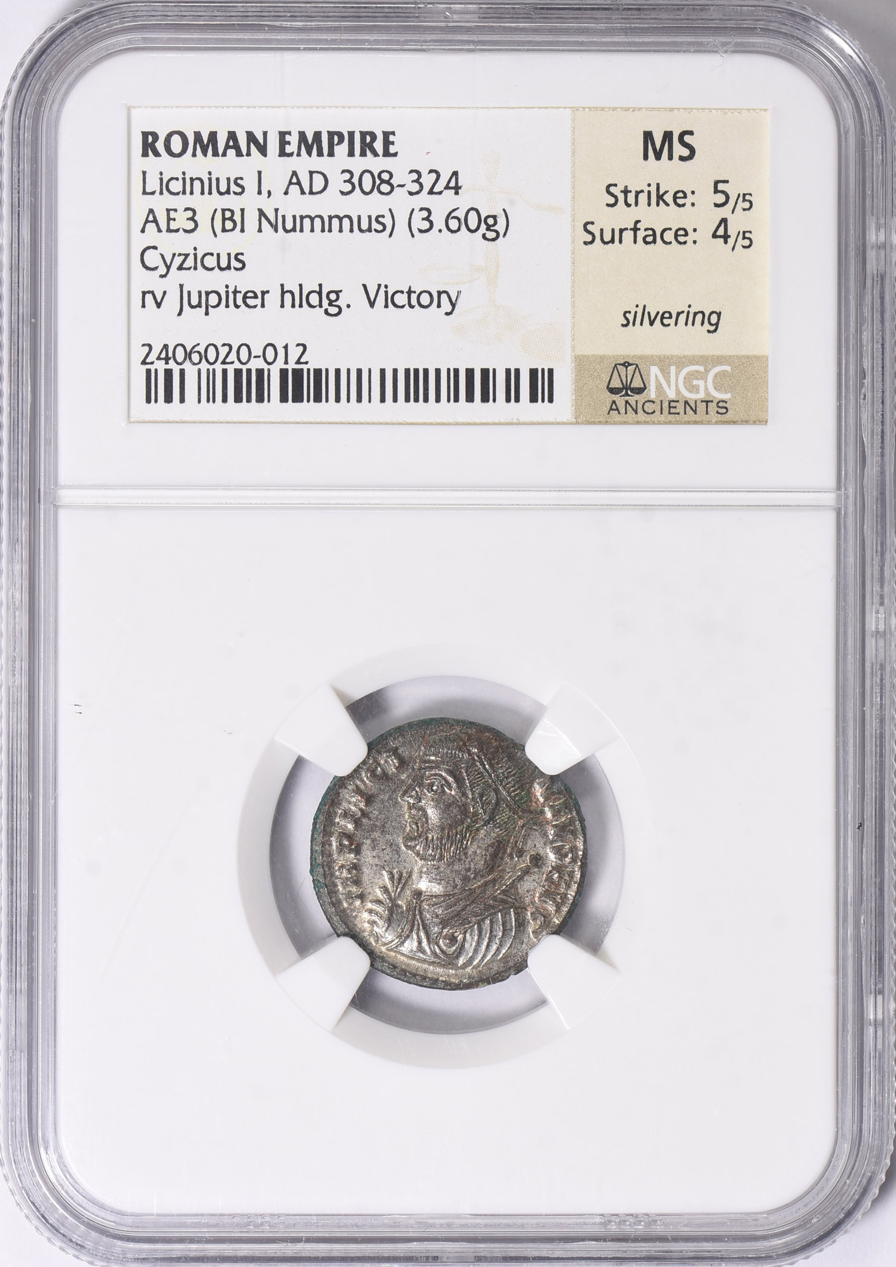 Ancient Roman Empire, Licinius I (A.D. 308-324) c.A.D. 317-320 AE3 (BI ...