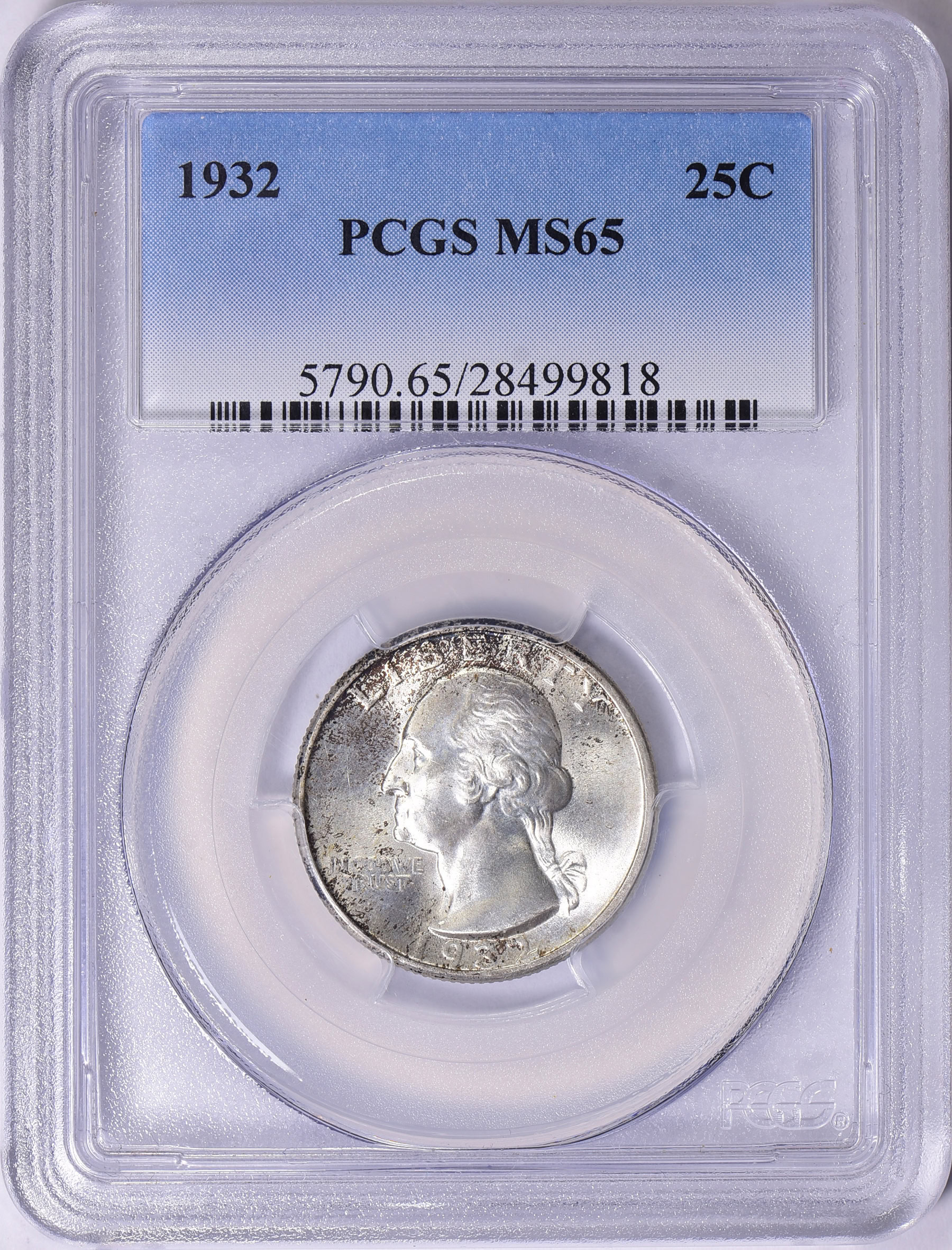 1932 Washington Quarter PCGS MS-65 (Item 1719587) | GreatCollections Coin Auctions