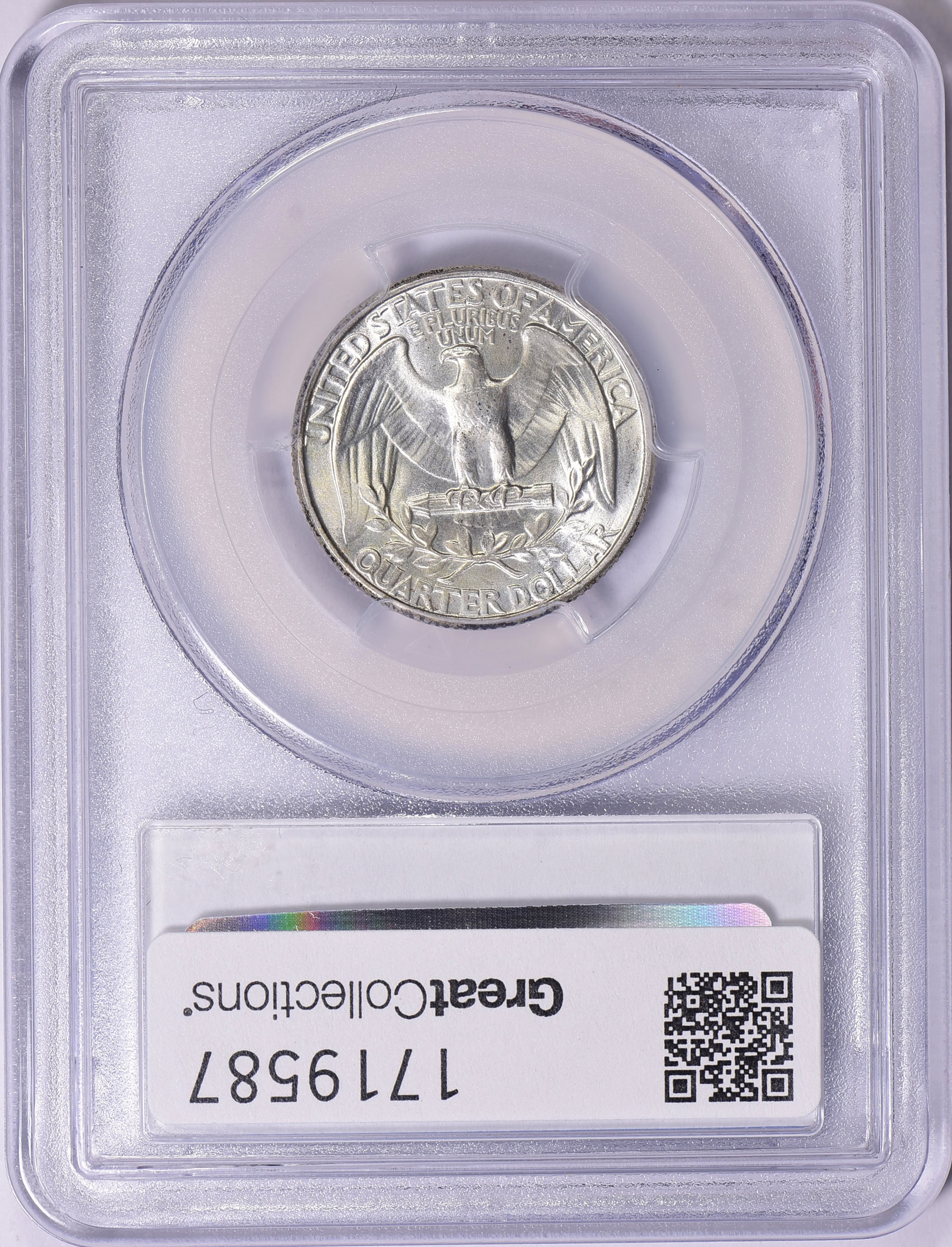 1932 Washington Quarter PCGS MS-65 (Item 1719587) | GreatCollections Coin Auctions