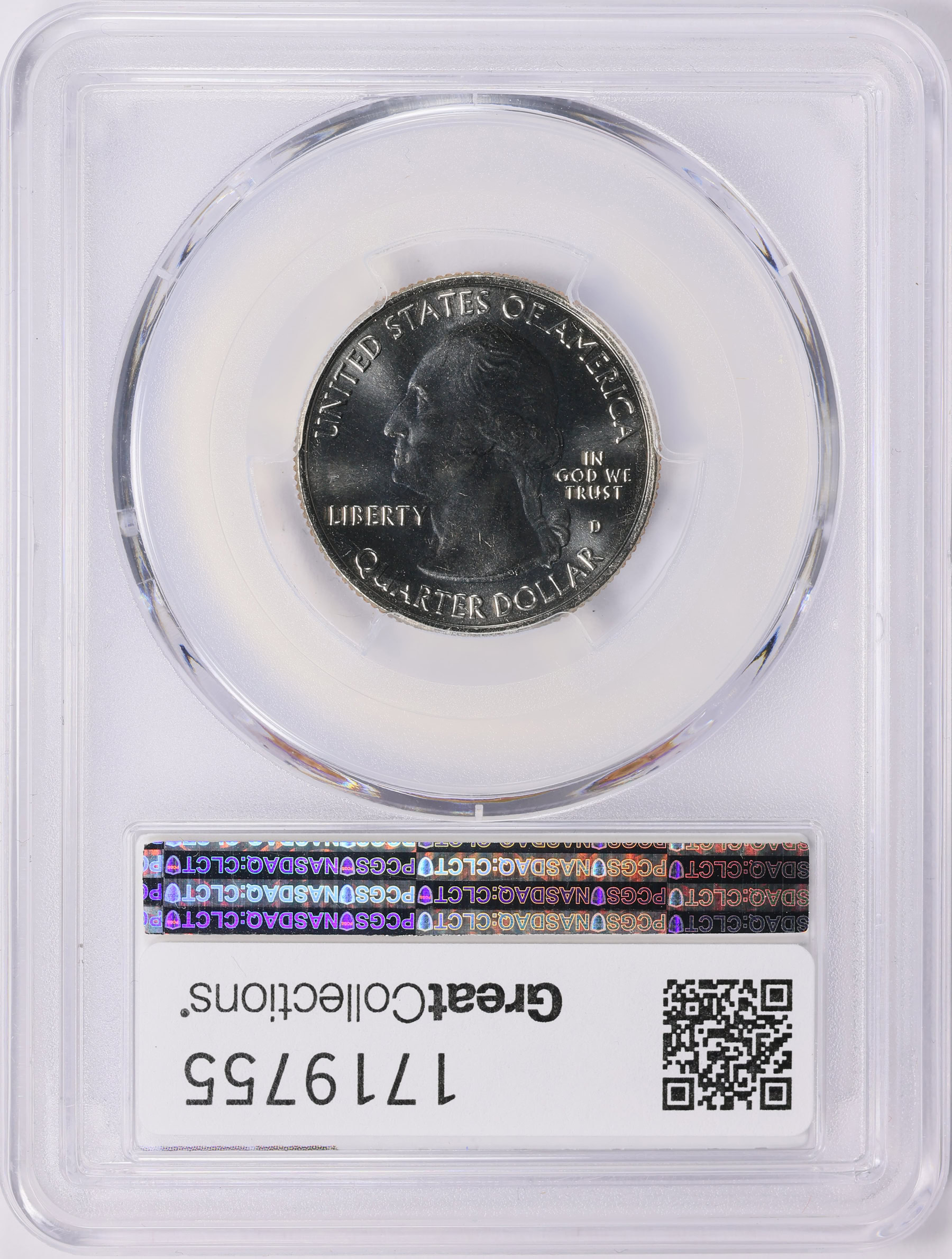 2018-D America the Beautiful Quarter Block Island NP PCGS MS-67 (Item ...