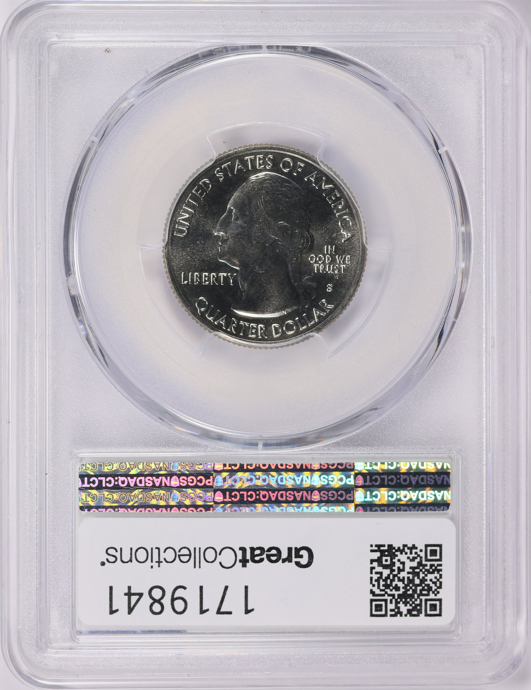 2014-S America the Beautiful Quarter Great Sand Dunes NP PCGS MS-67 ...
