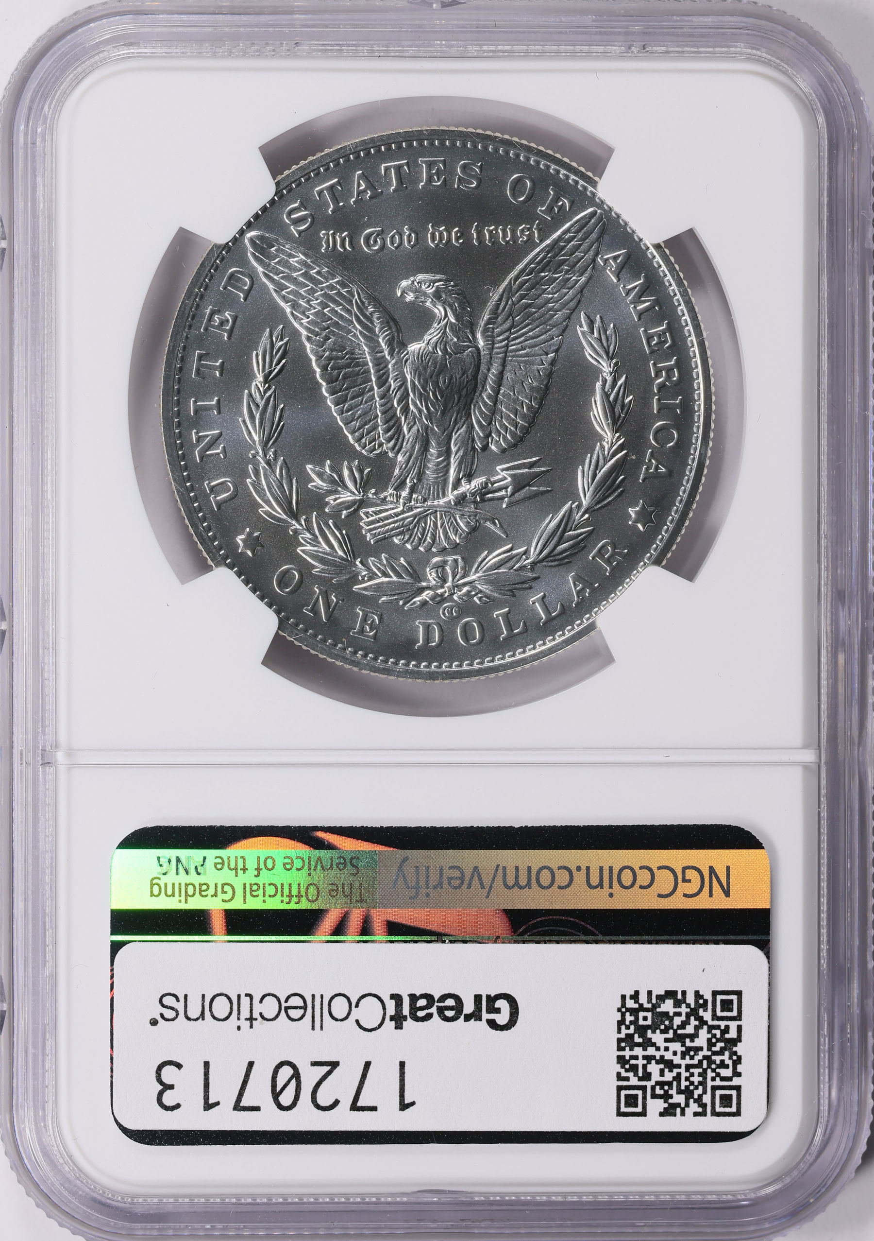 2021-CC Morgan Silver Dollar CC Privy 100th Anniversary First Day of ...